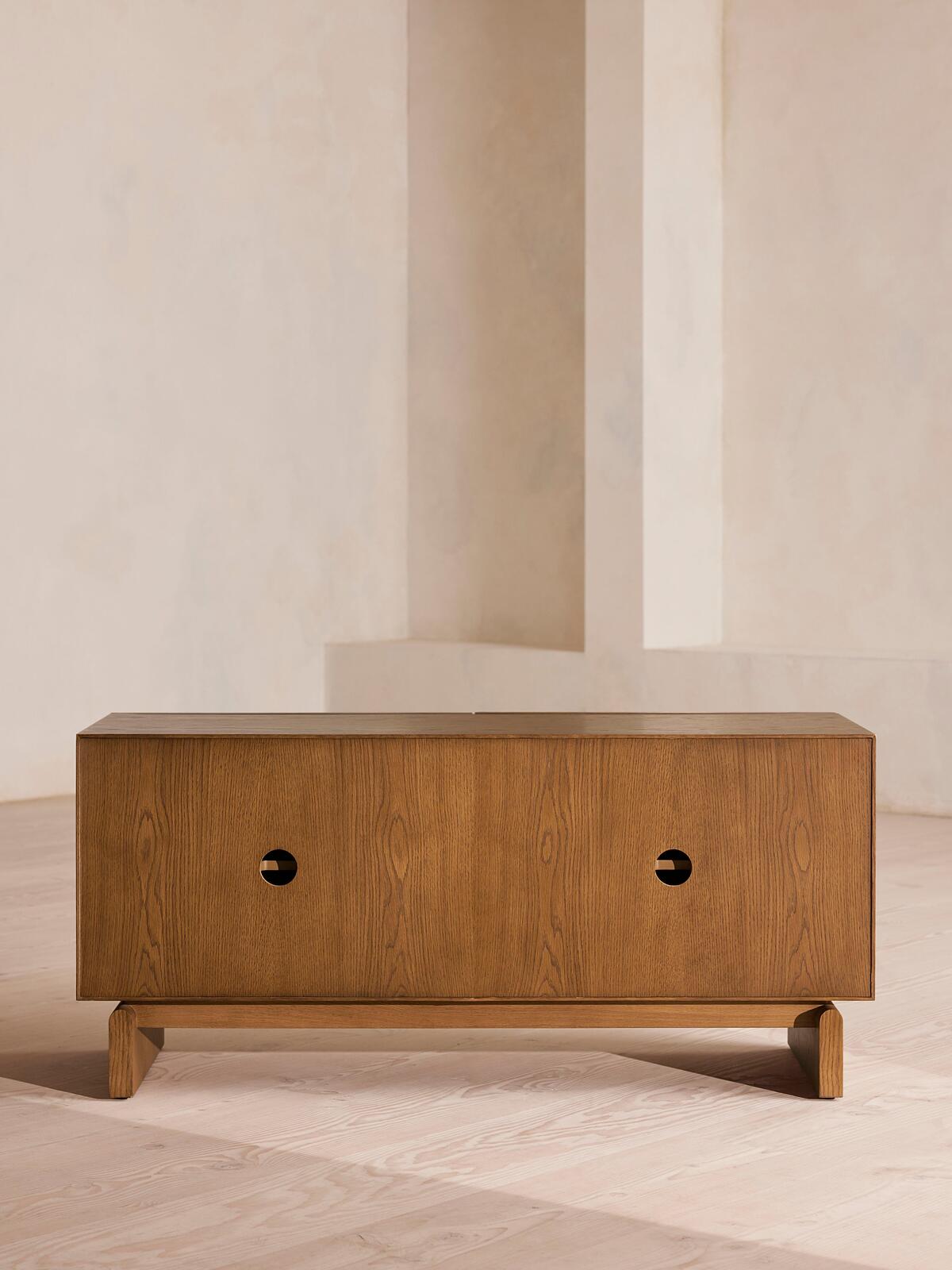 Marcel Media Unit, Medium Oak - Soho Home