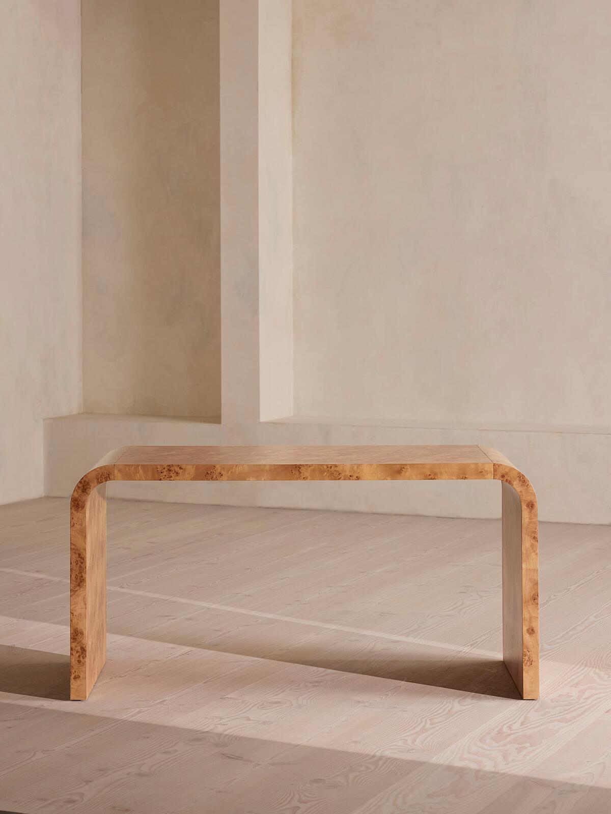 Wallace Desk, Mappa Burl - Soho Home