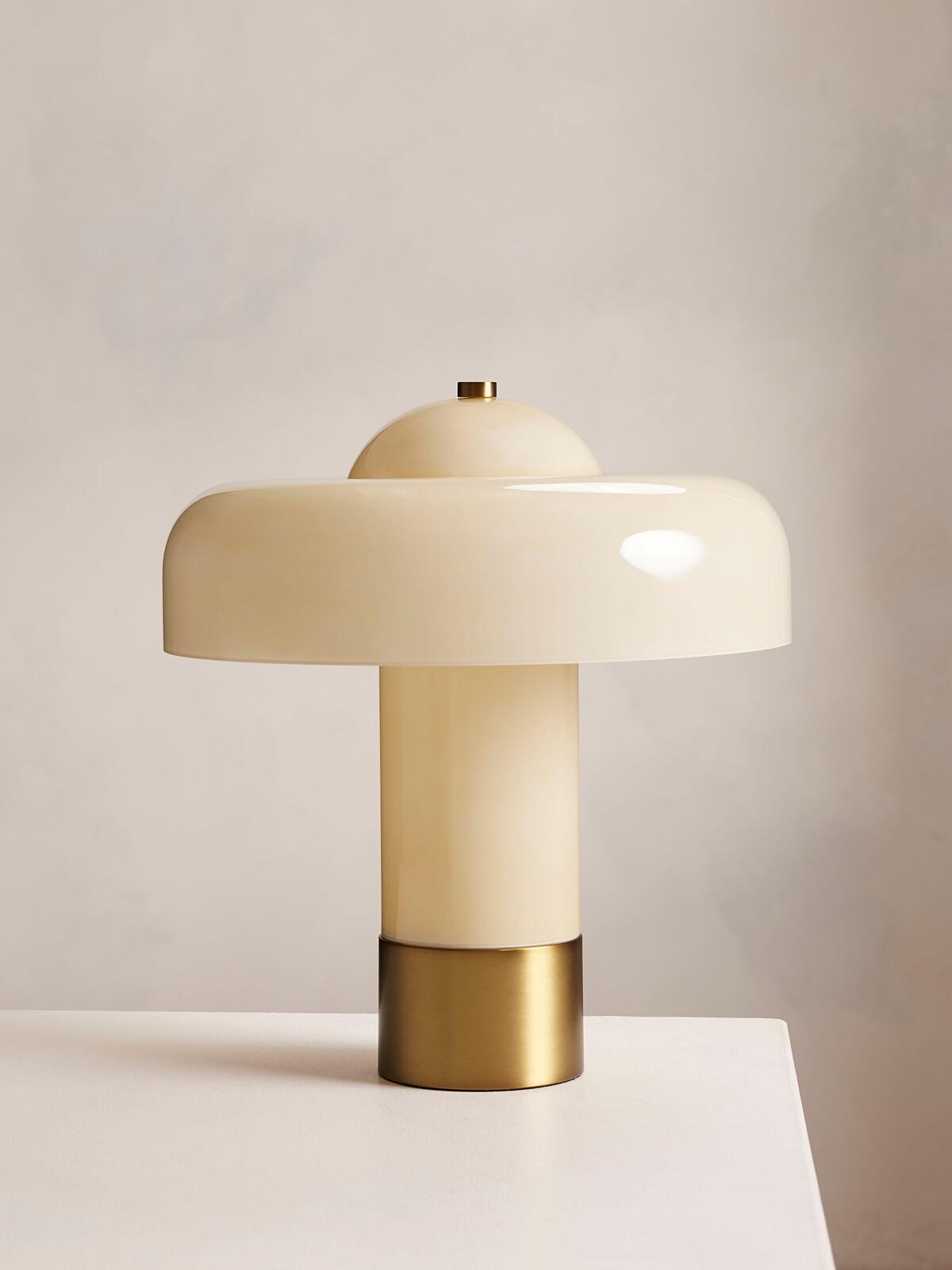 Giovanni Table Lamp, Large, Cream - Soho Home