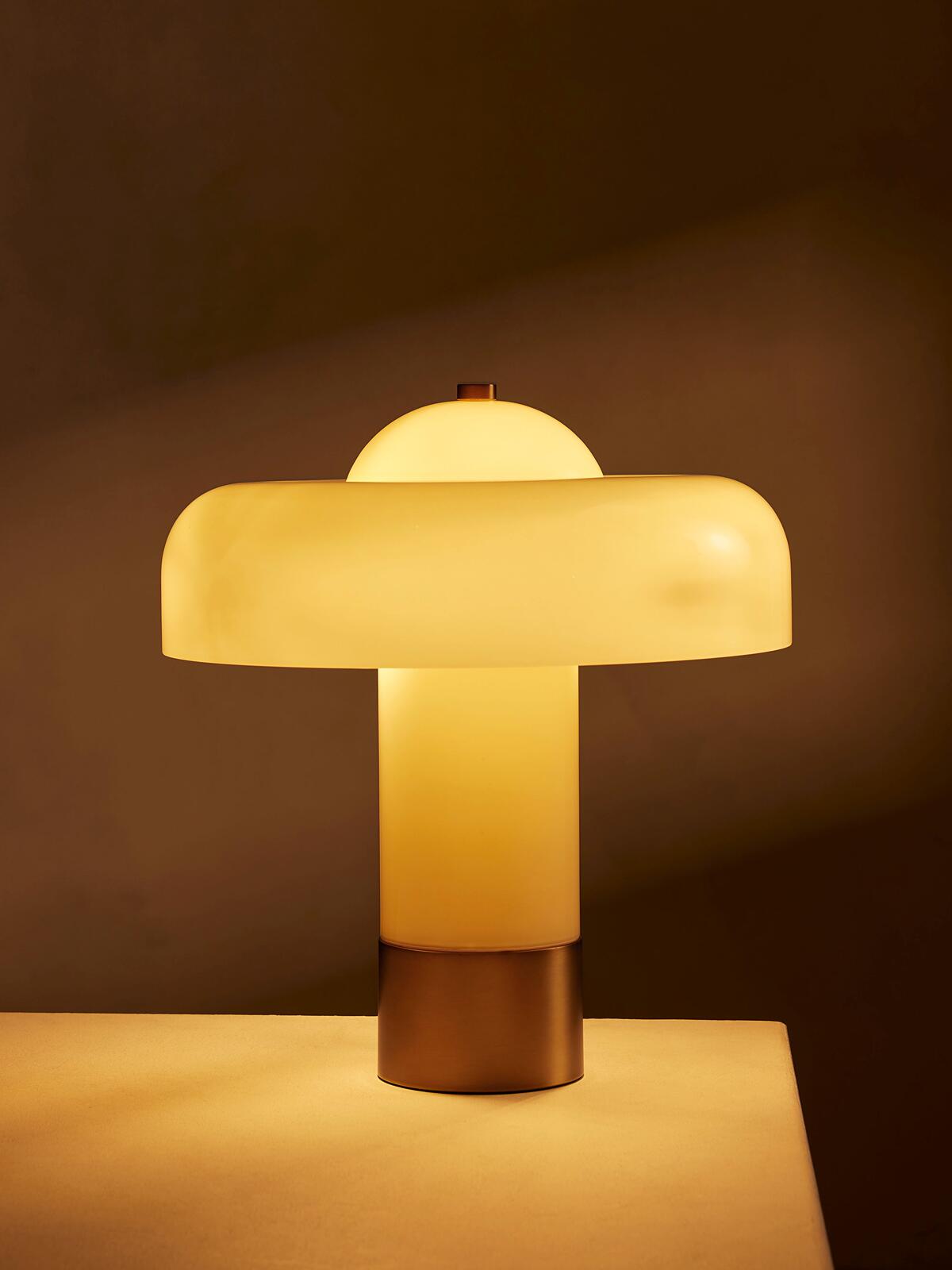 Giovanni Table Lamp, Large, Cream - Soho Home