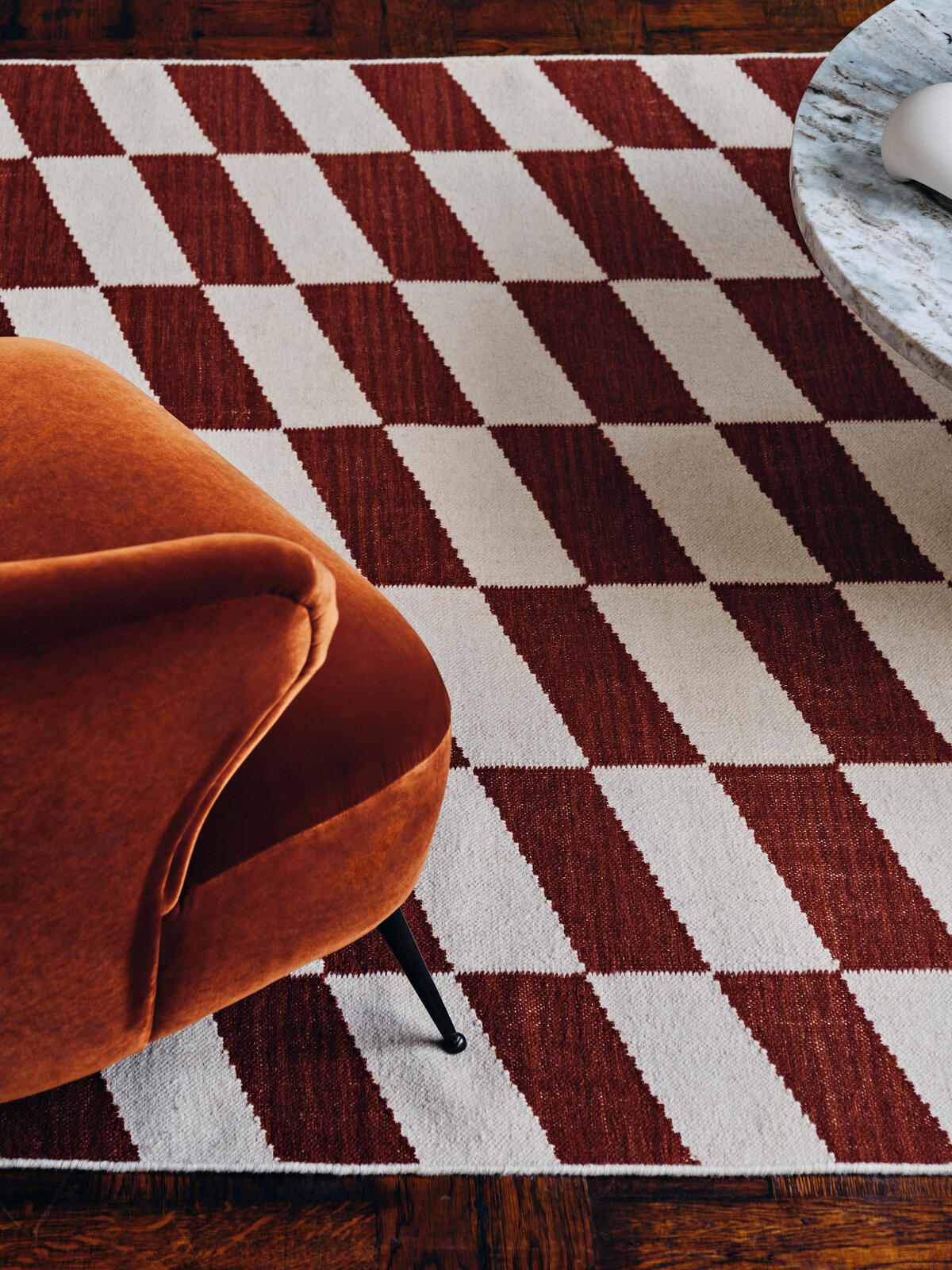 Nadine Rug, Rust, 200 x 300cm - Soho Home
