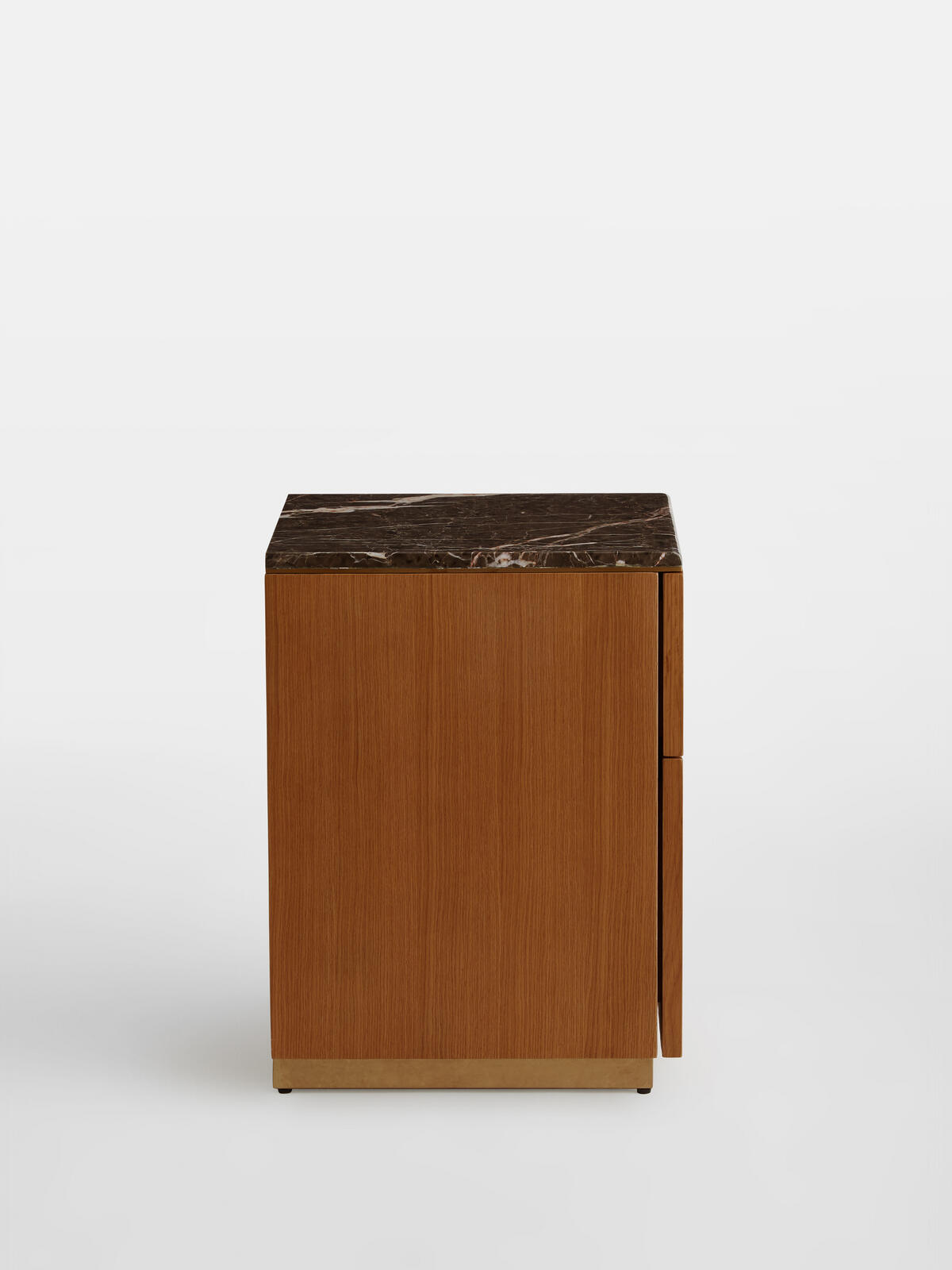 Arches Bedside Table, Griseo Rosa Marble - Soho Home