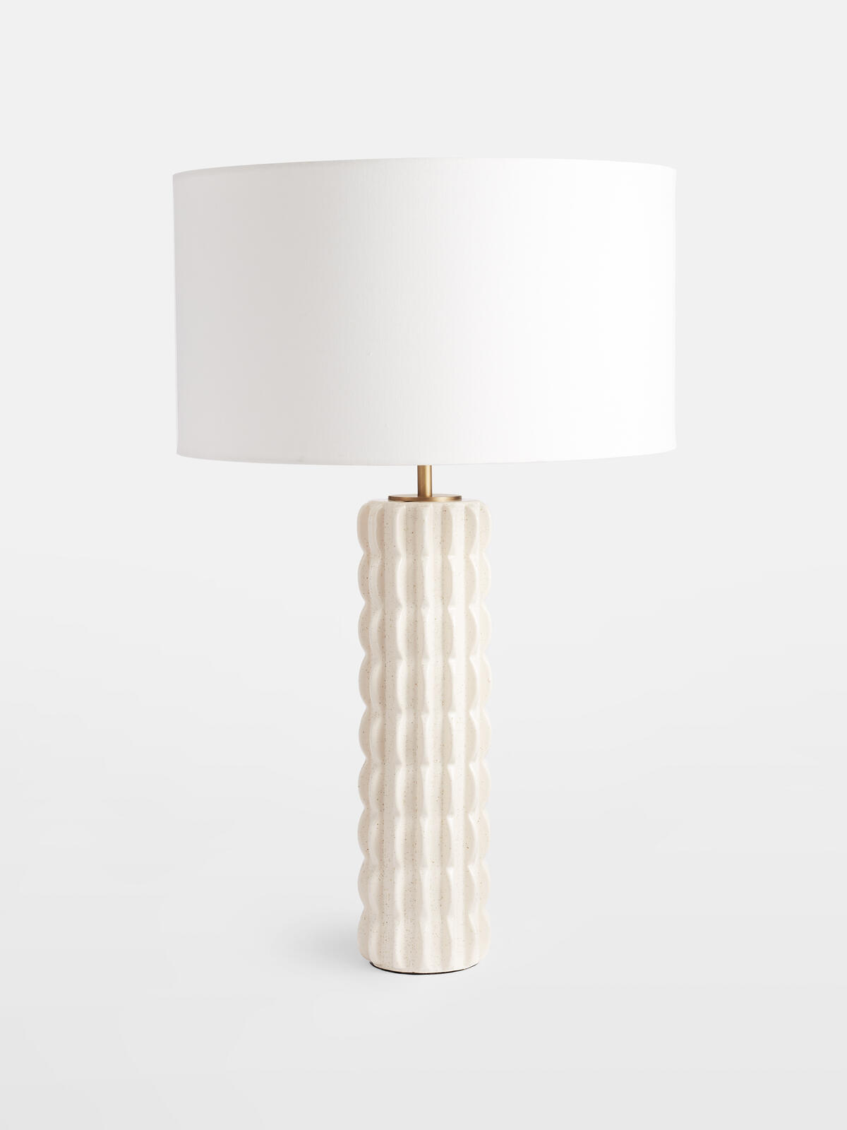 Finn Table Lamp, White, US - Soho Home