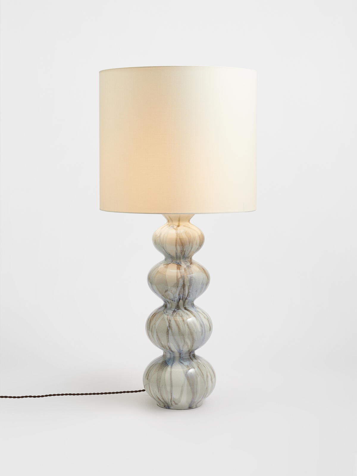 Frome Table Lamp, White - Soho Home