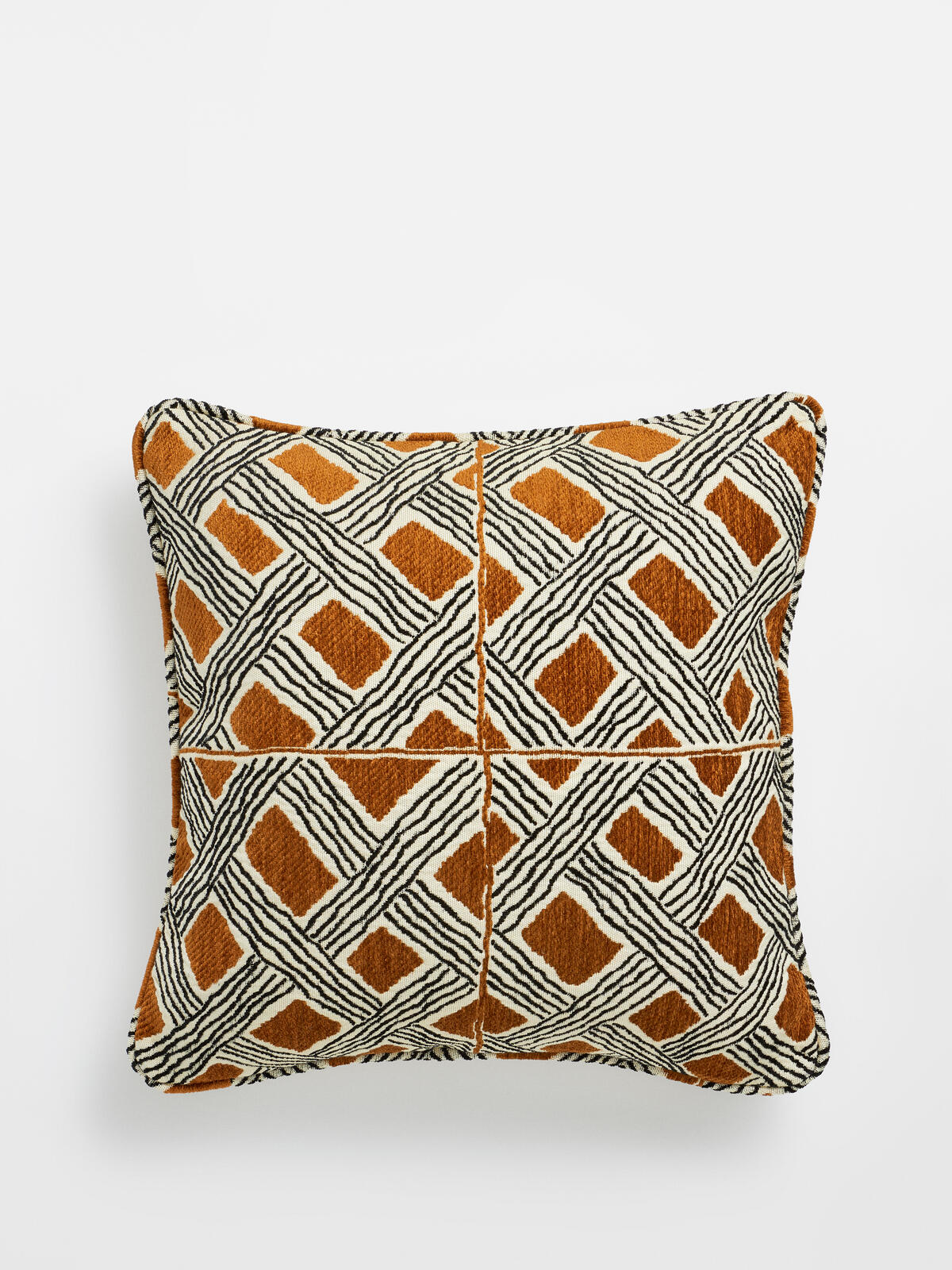 Pierre Frey Behanzin Cushion, Rust - Soho Home