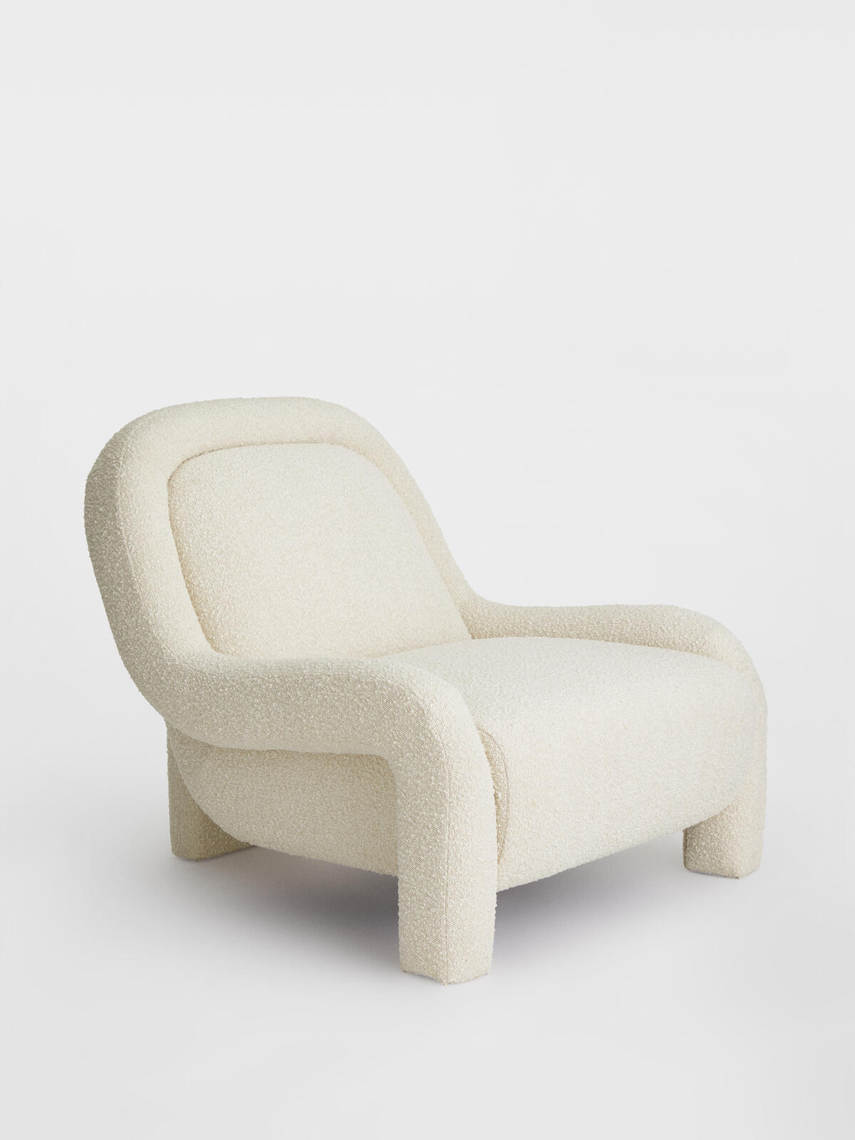 Ellis Chair, Boucle Natural - Soho Home