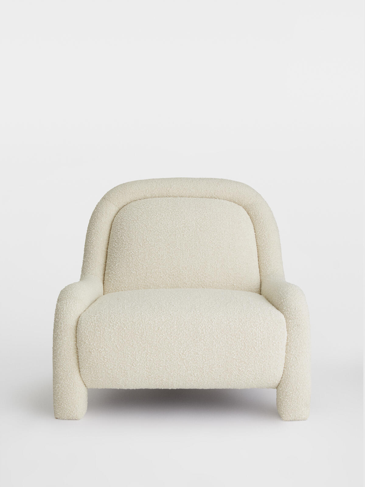 Ellis Chair, Boucle Natural - Soho Home