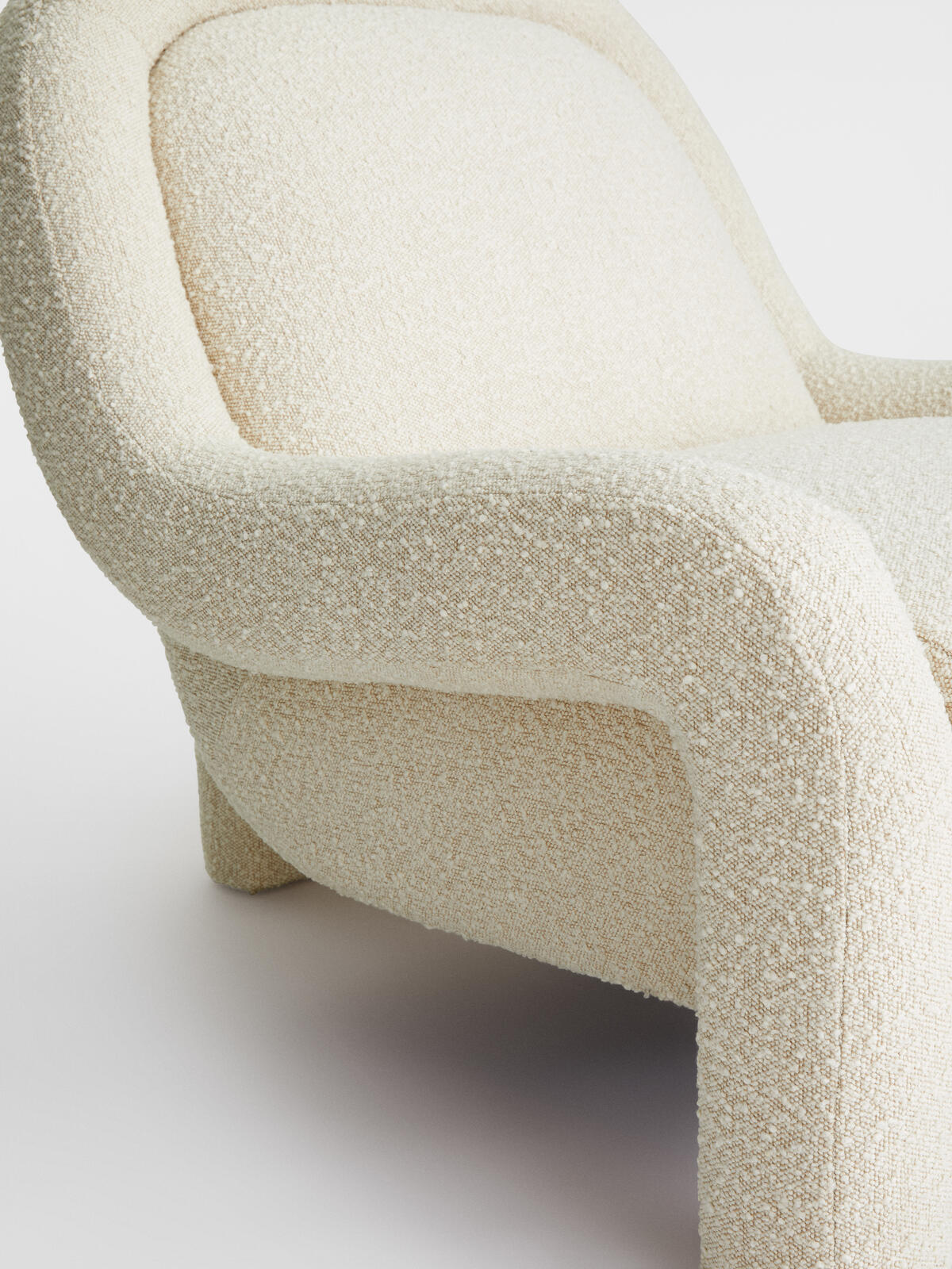 Ellis Chair, Boucle Natural - Soho Home