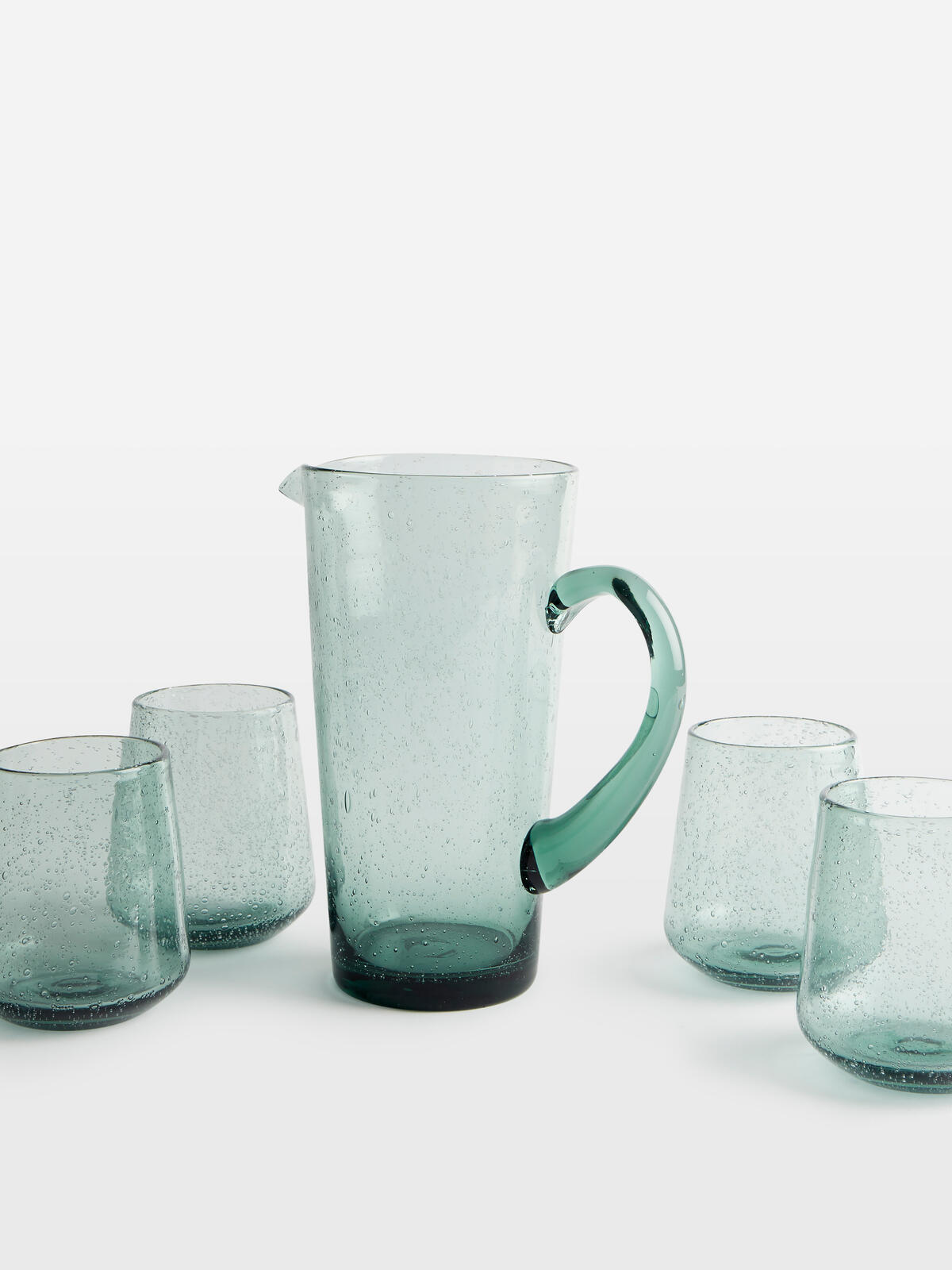 Recycled Coloured Glass Jug - Soho Home