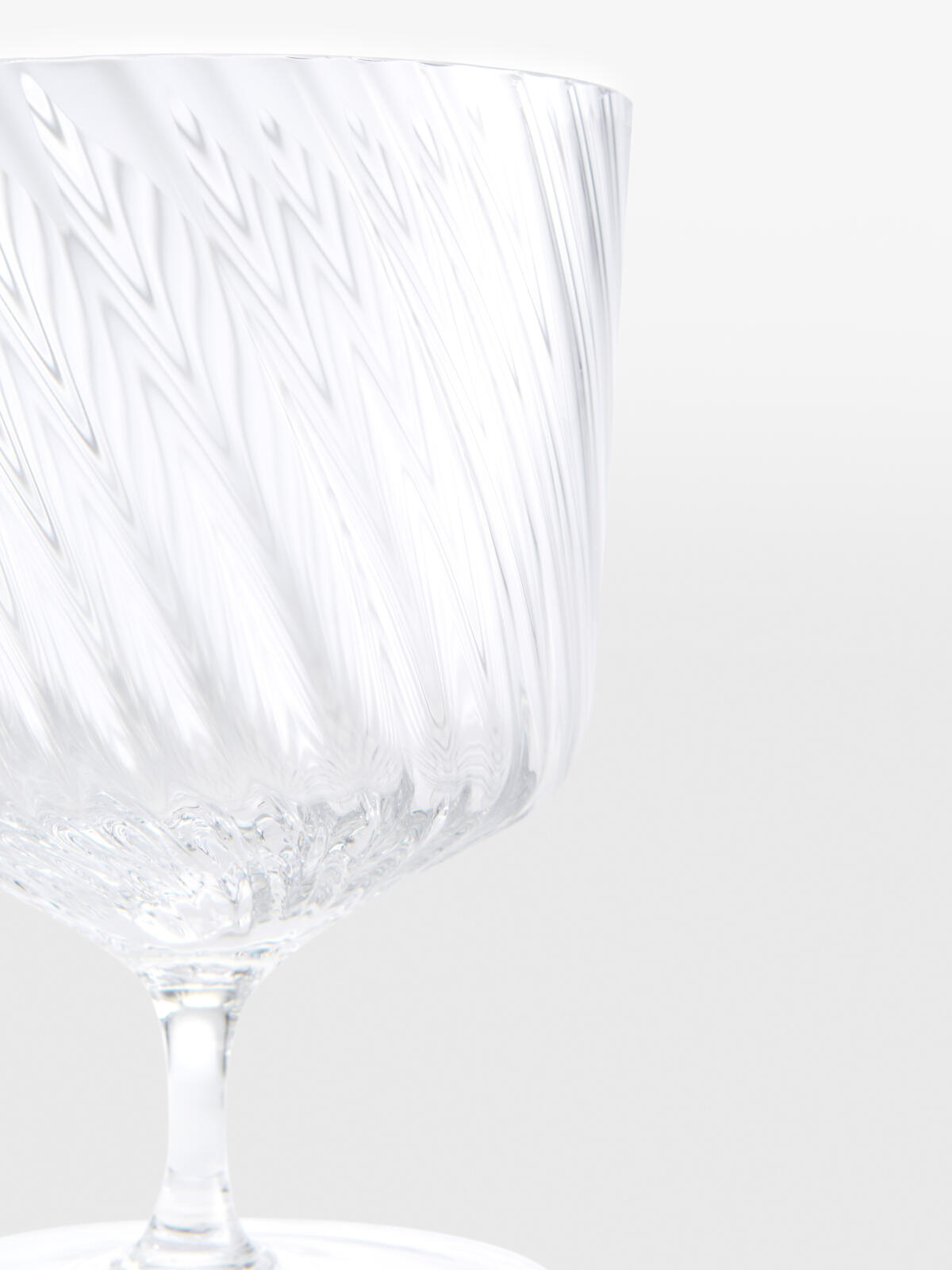 Brimscombe Optic Water Glass, Set of Four - Soho Home