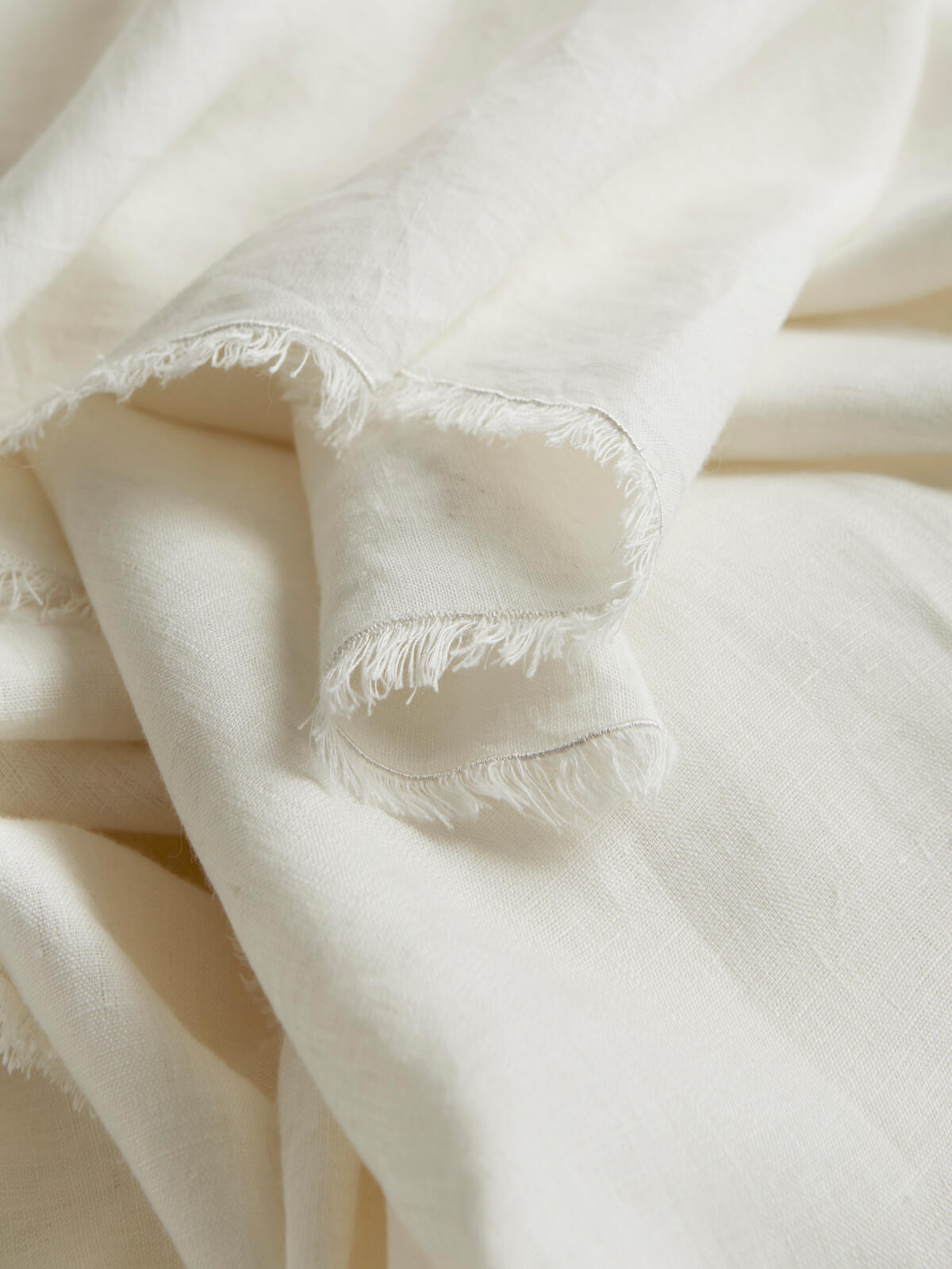 Whitney Linen Tablecloth Cream, 170 x 250cm - Soho Home