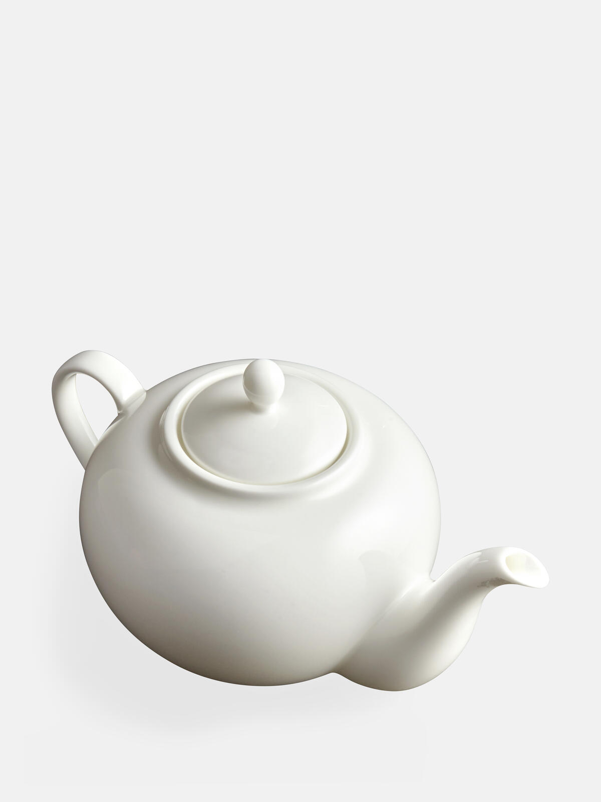 House Teapot Small, Bone China, White - Soho Home