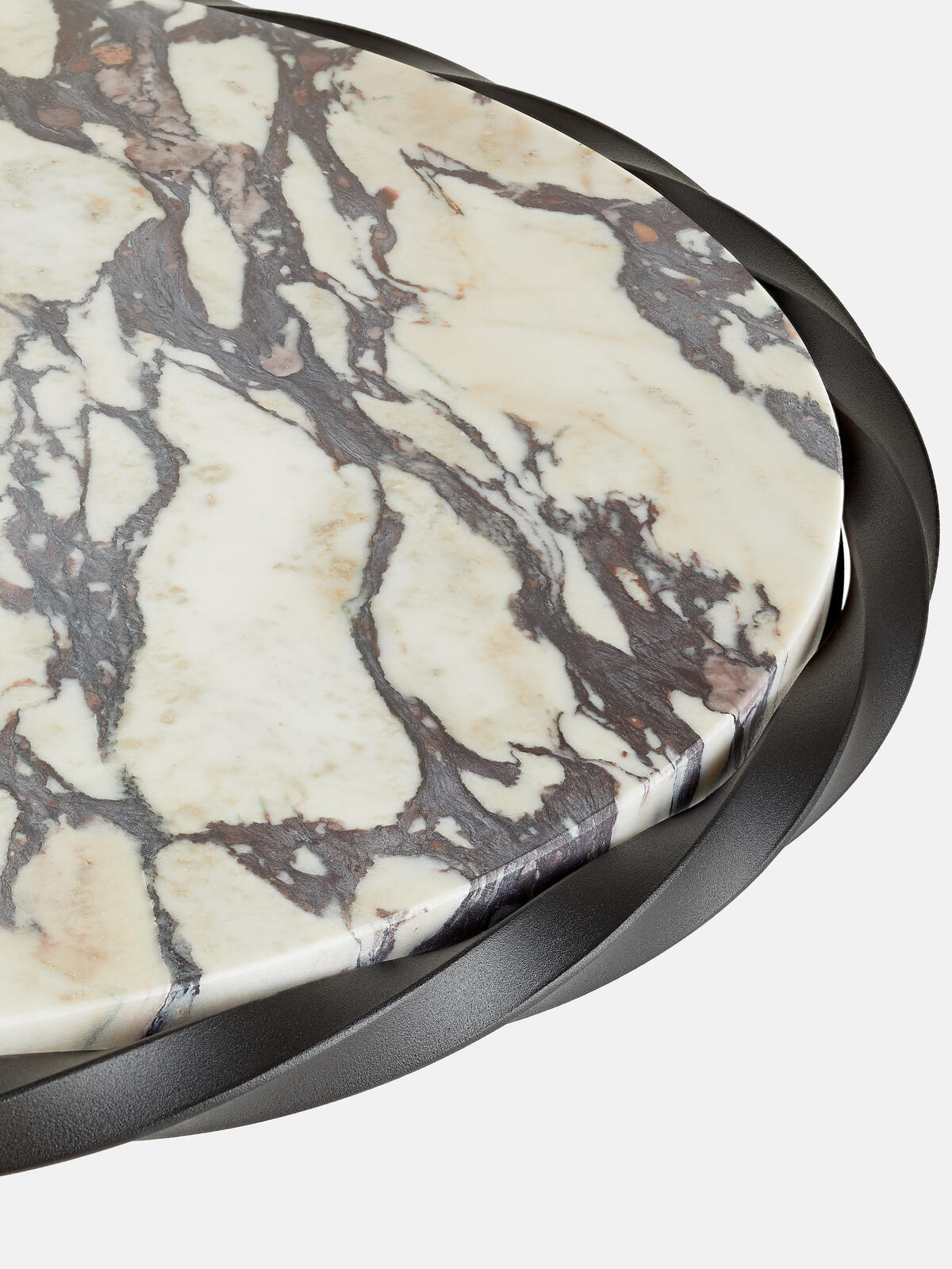 Limited Edition Paris Side Table, Red Marble - Soho Home