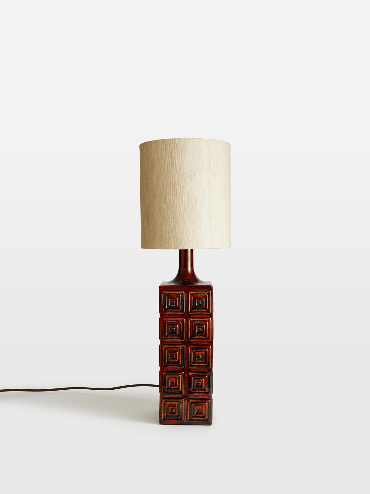 Dohara Table Lamp, Brown, US - Soho Home