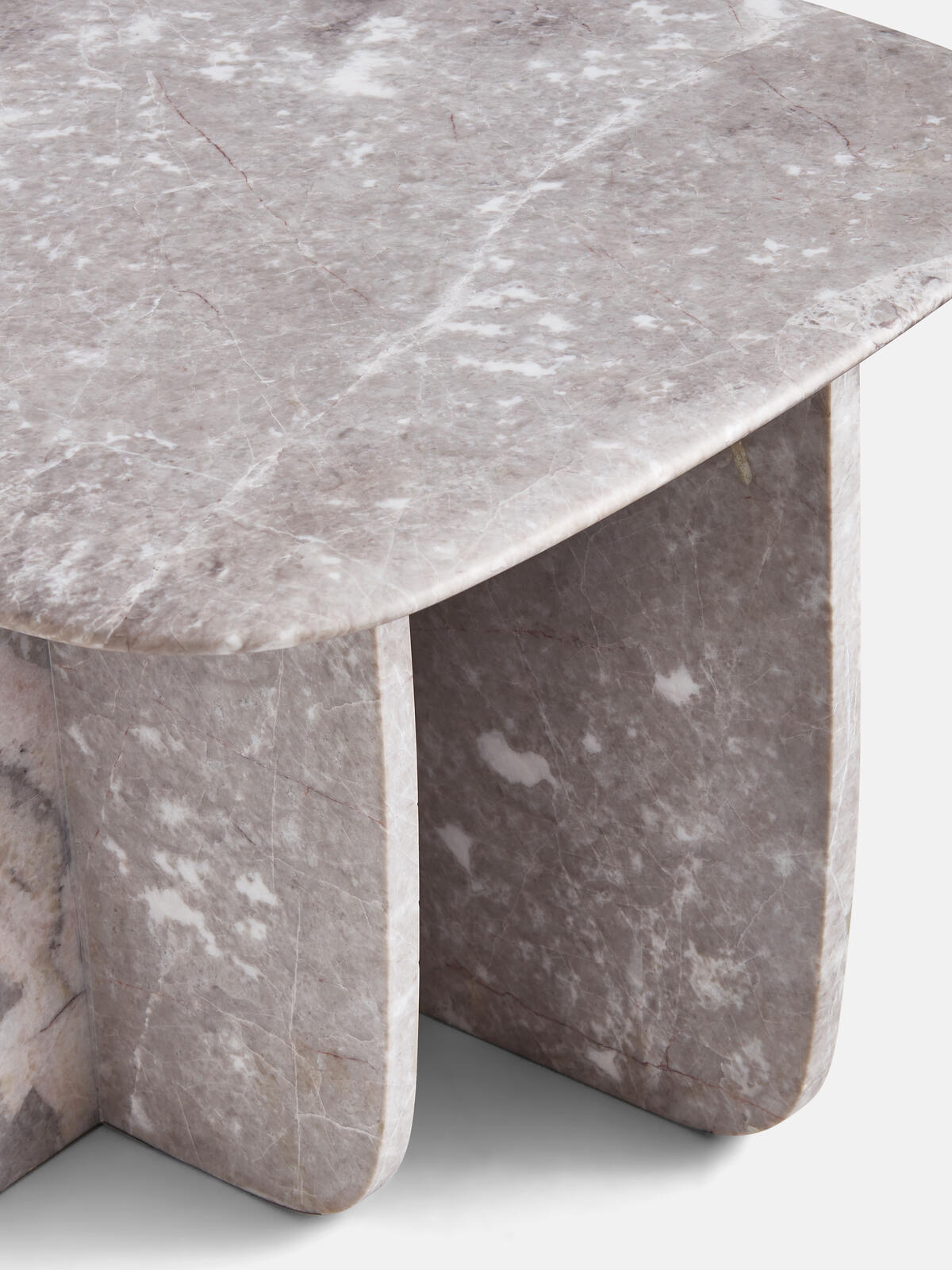 Fawsley Side Table, Grey Emperador Marble - Soho Home