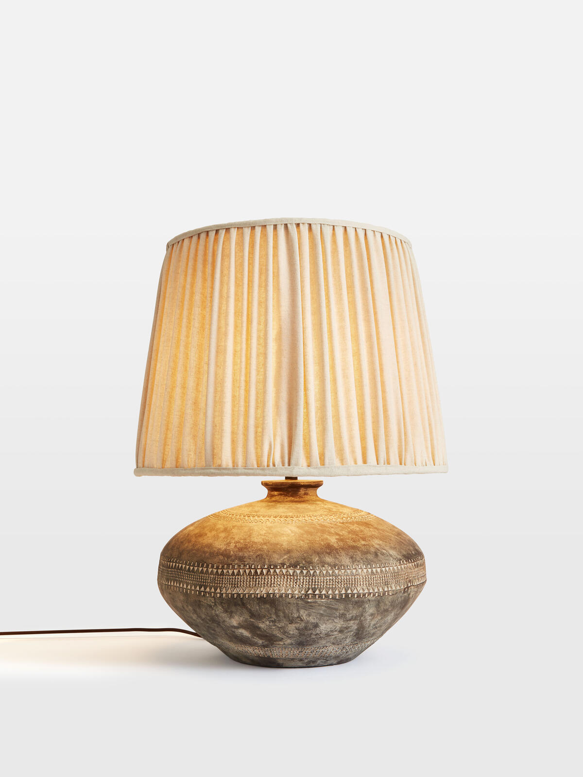 Etta Ceramic Table Lamp, US - Soho Home