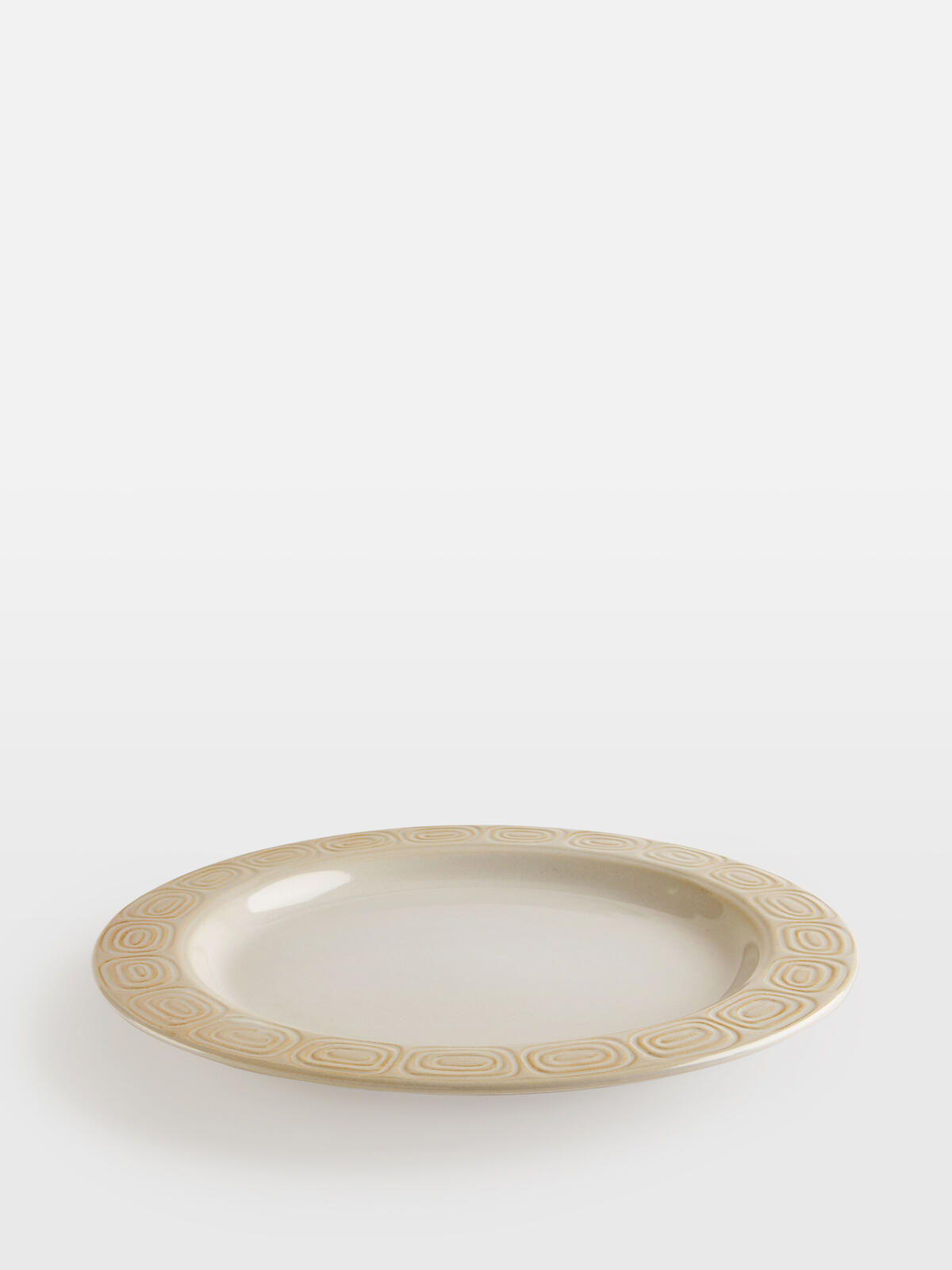 Grace Dinner Plate, White, Set of Four - Soho Home