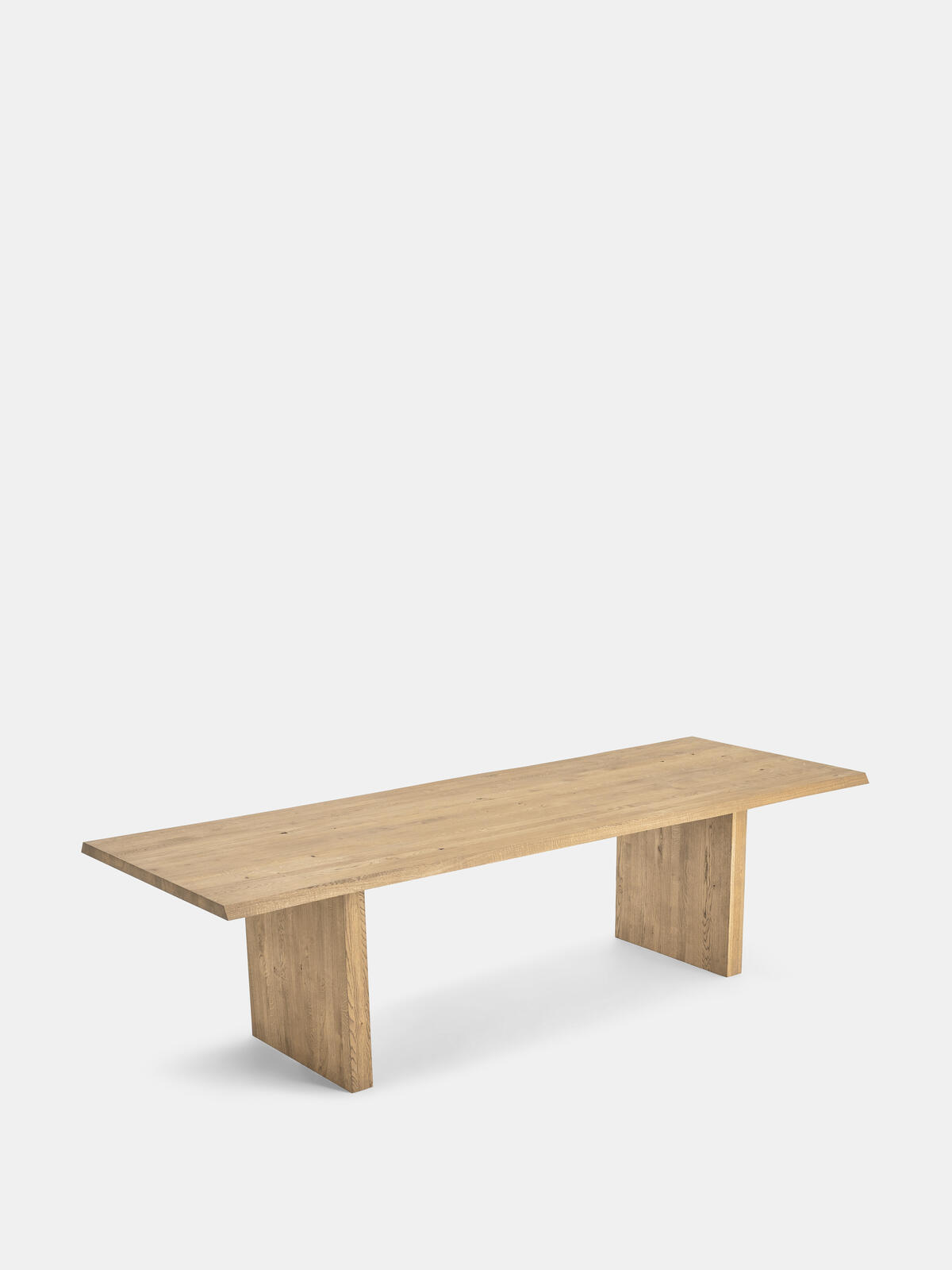 Matis Dining Table, Grey Oak, 280cm, US - Soho Home