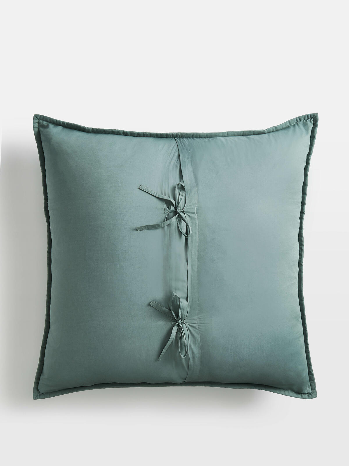 Lynsey Pillowcase, Sage, Square, Large - Soho Home