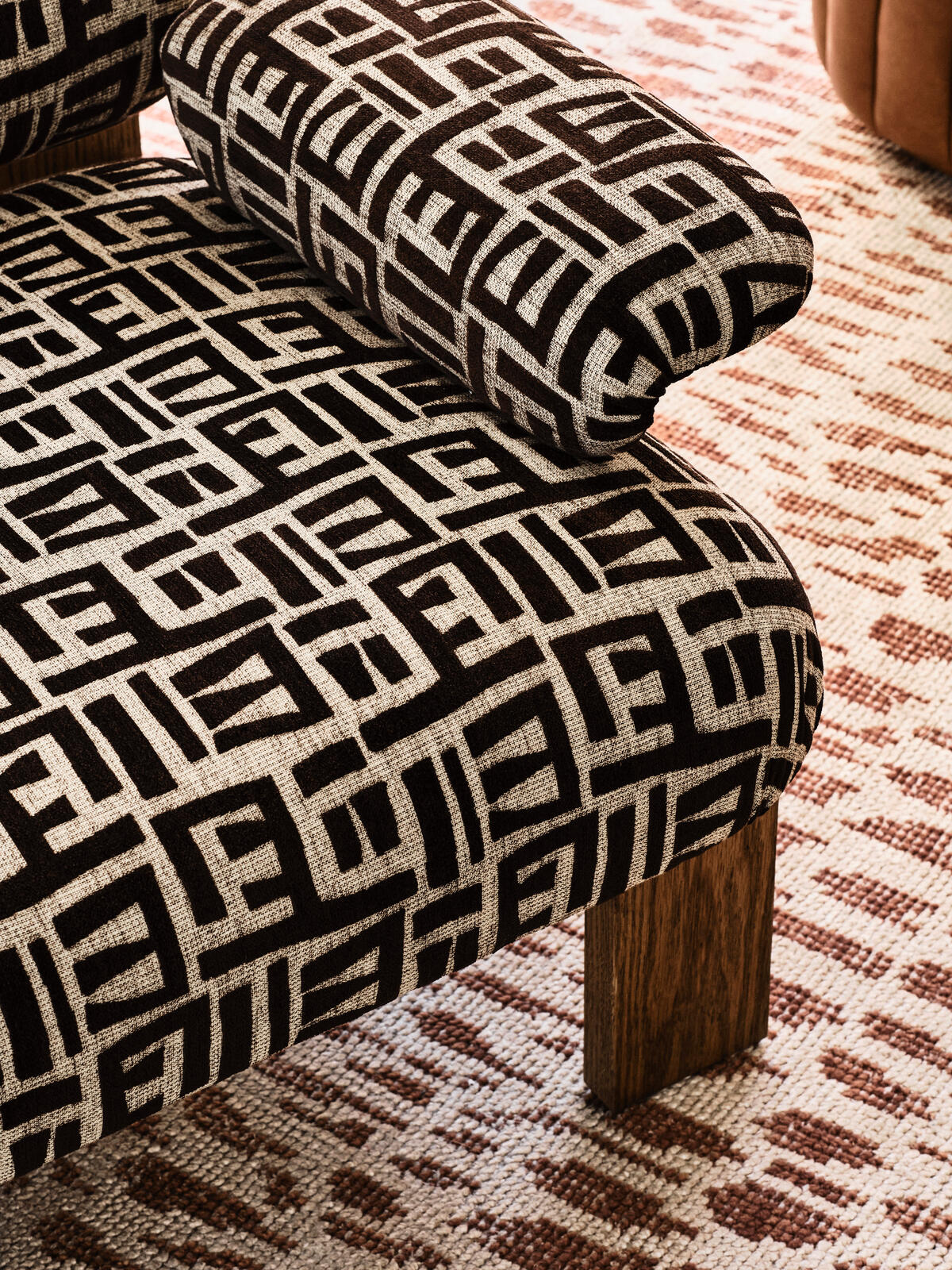 Horton Armchair, Pierre Frey Tsomba, Ecru - Soho Home