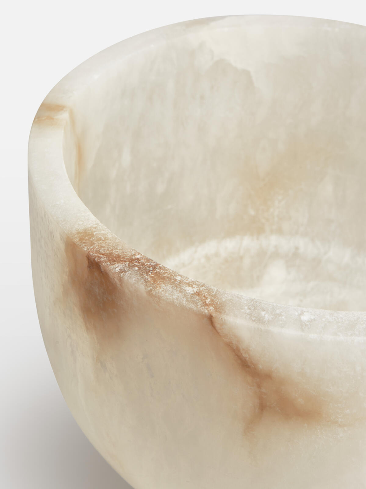 Florenza Champagne Bowl, Alabaster - Soho Home