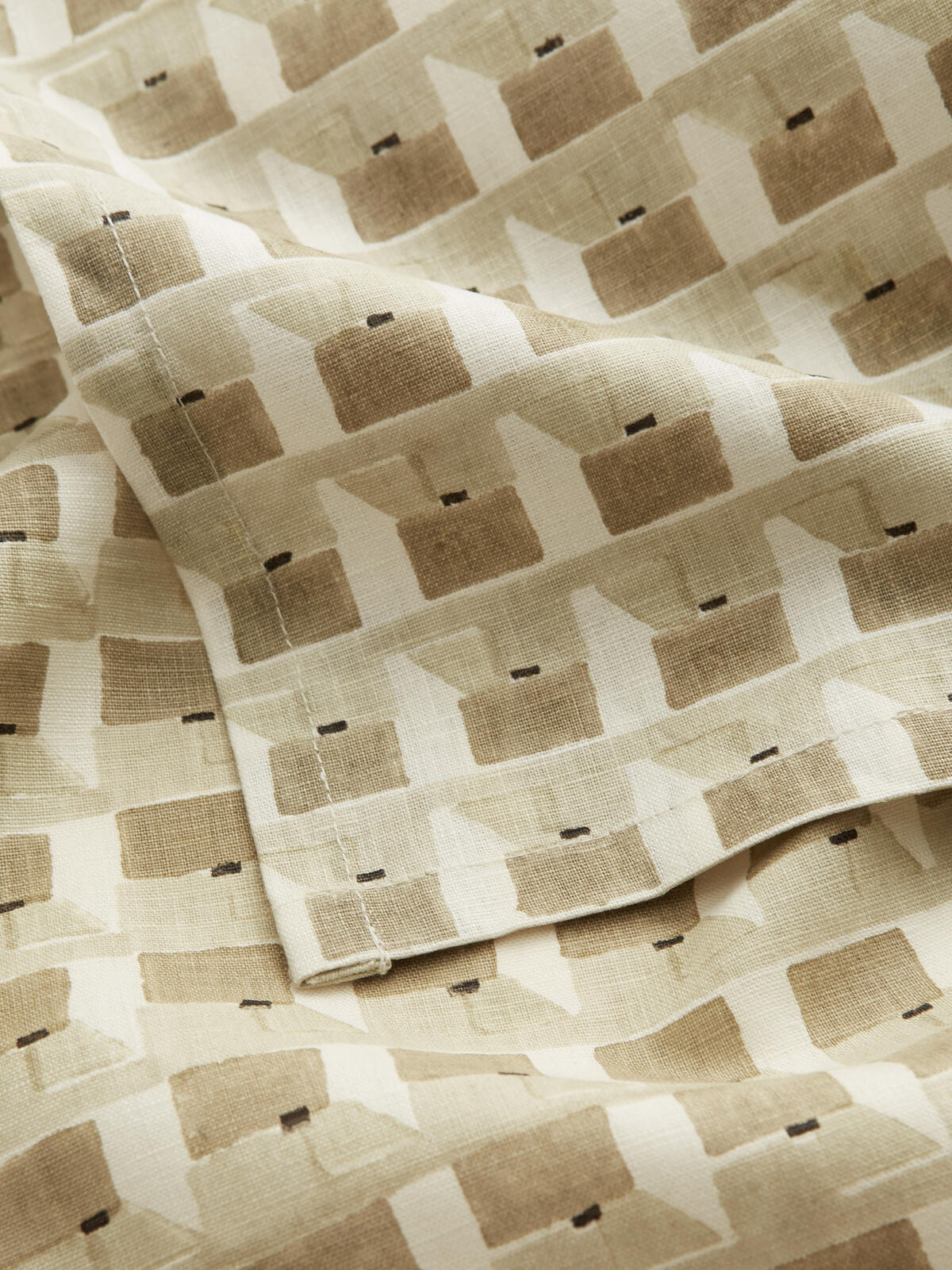 Freya Linen Napkins Cream, Set of Four - Soho Home