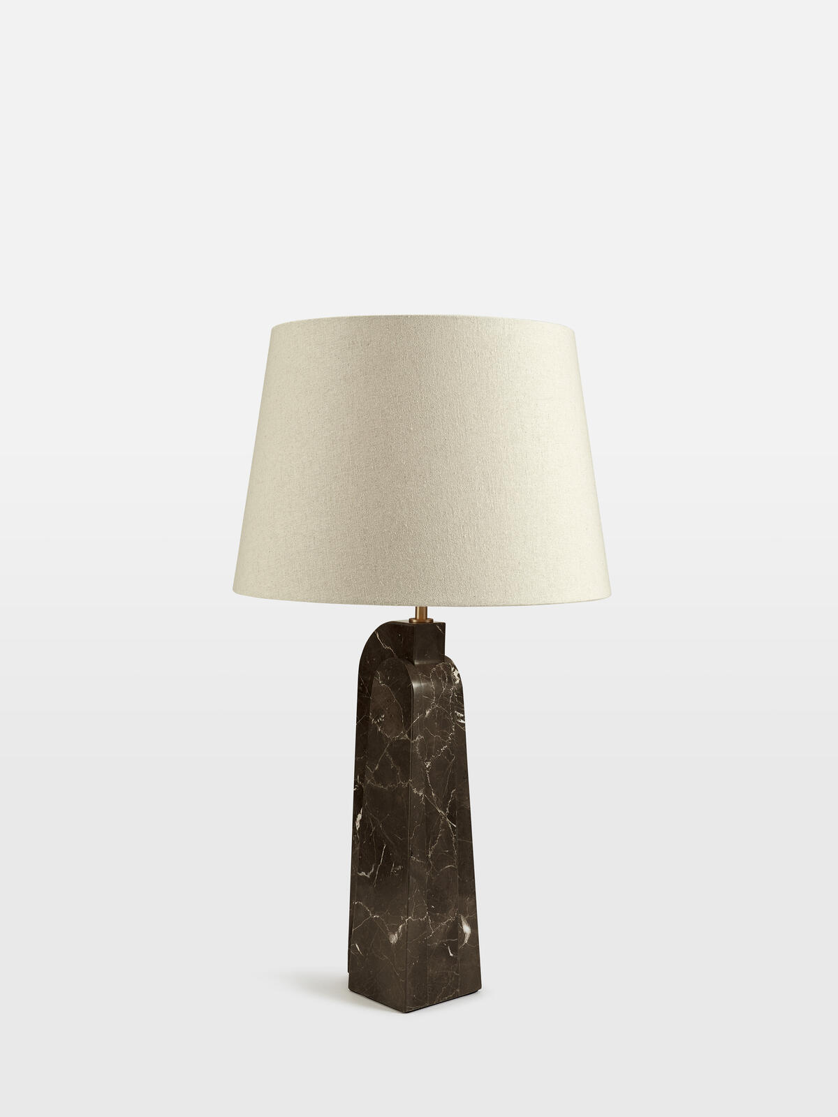 Darcy Marble Table Lamp, Brown - Soho Home