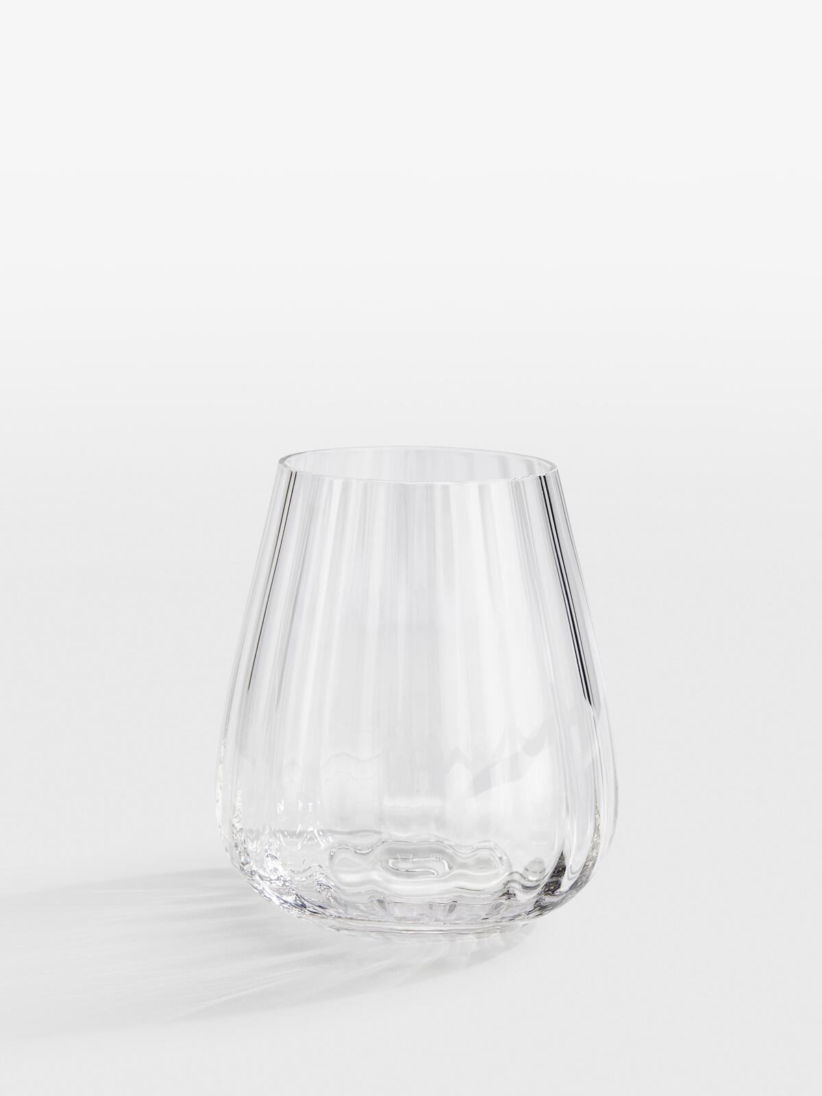 Pembroke Stemless Red Wine Glass, Set of Four - Soho Home