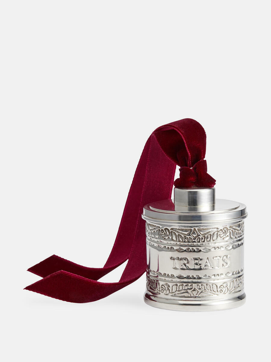 Audley Treat Tin Bauble, Silver - Soho Home