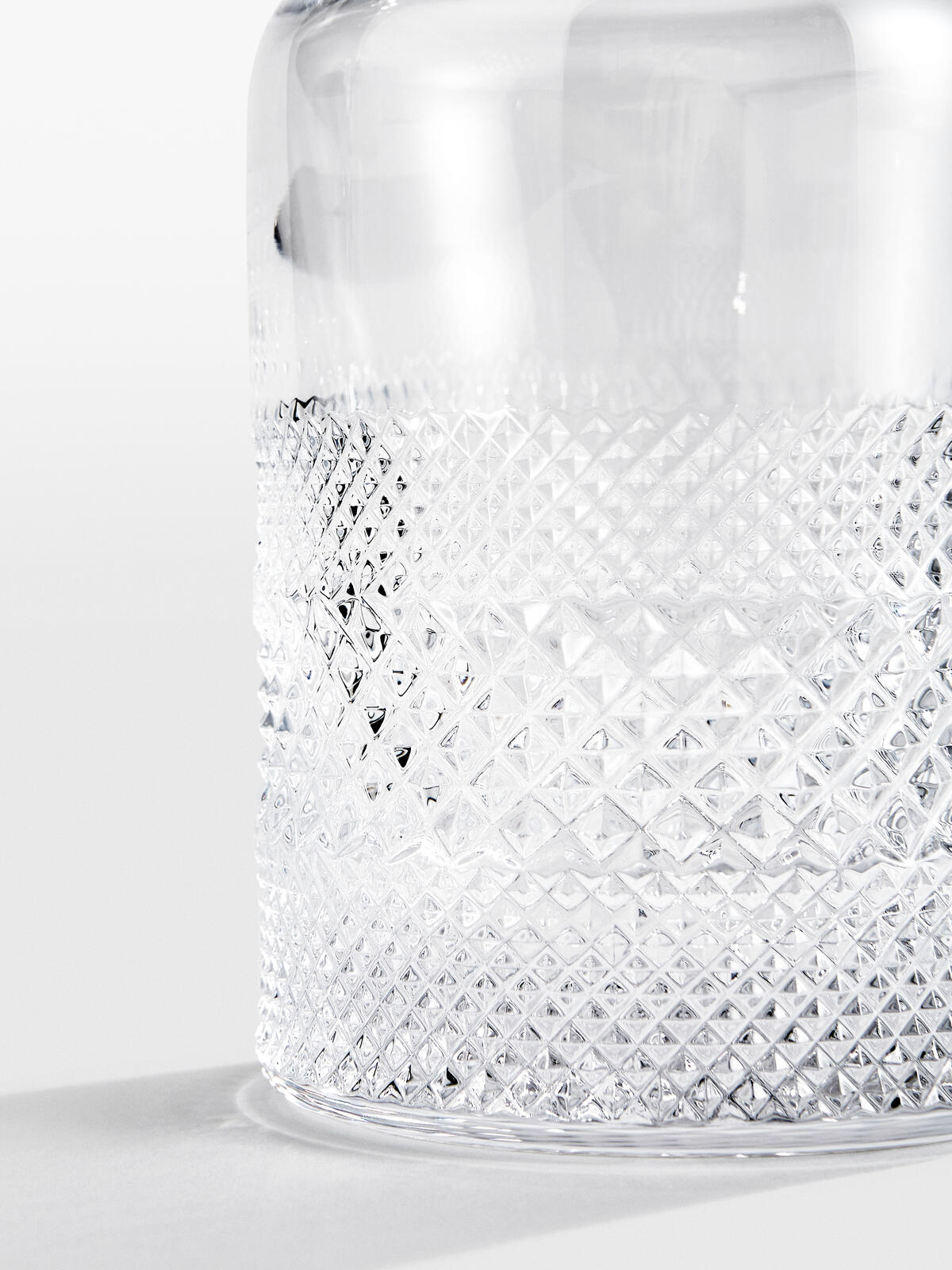 Huxley Cut Crystal Decanter, Small - Soho Home