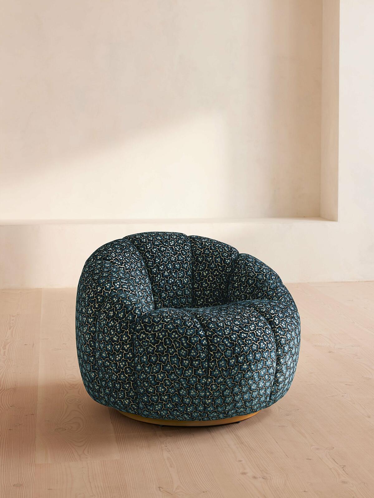 Garret Armchair, Pierre Frey, Nimpheas - Soho Home