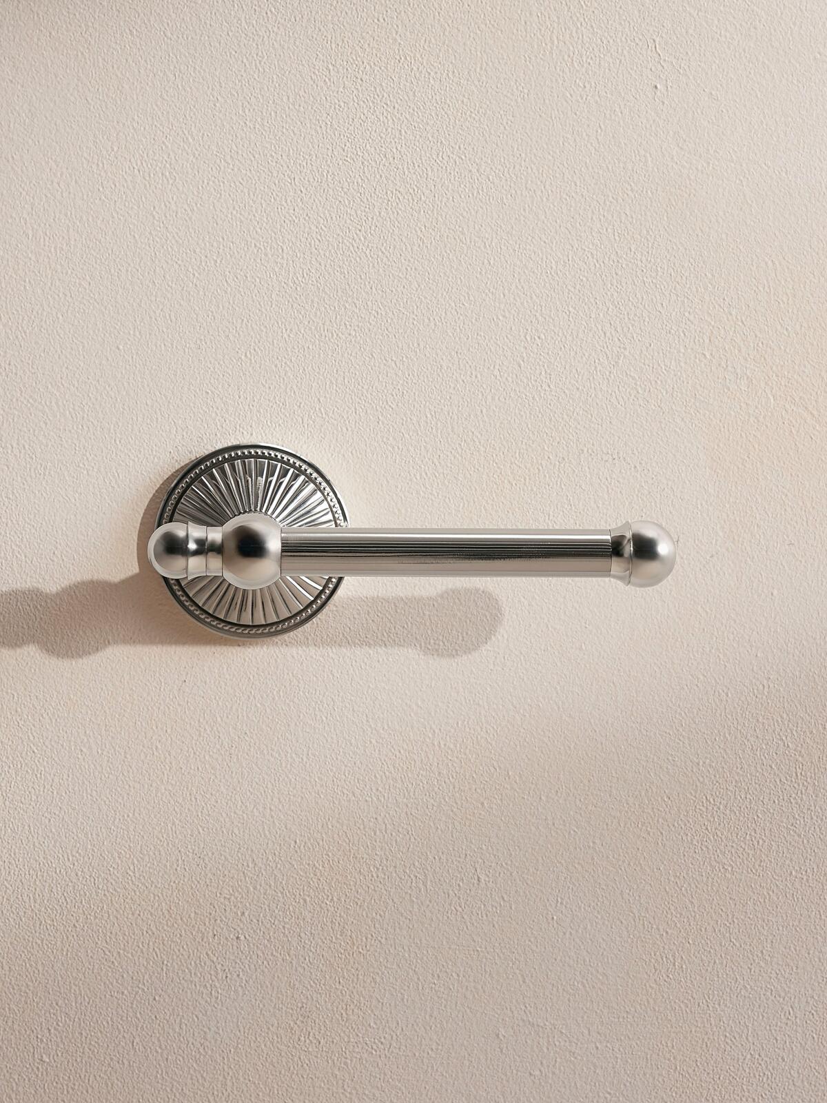Charlton Nickel Toilet Roll Holder - Soho Home