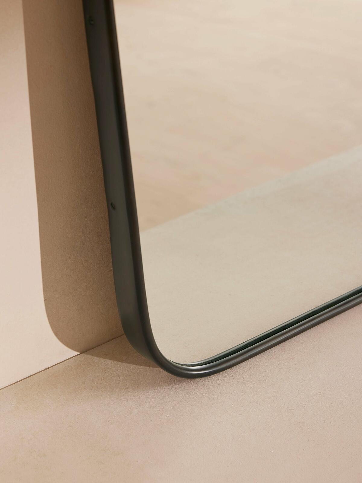 Cooper Wall Mirror, Blackened Brass - Soho Home