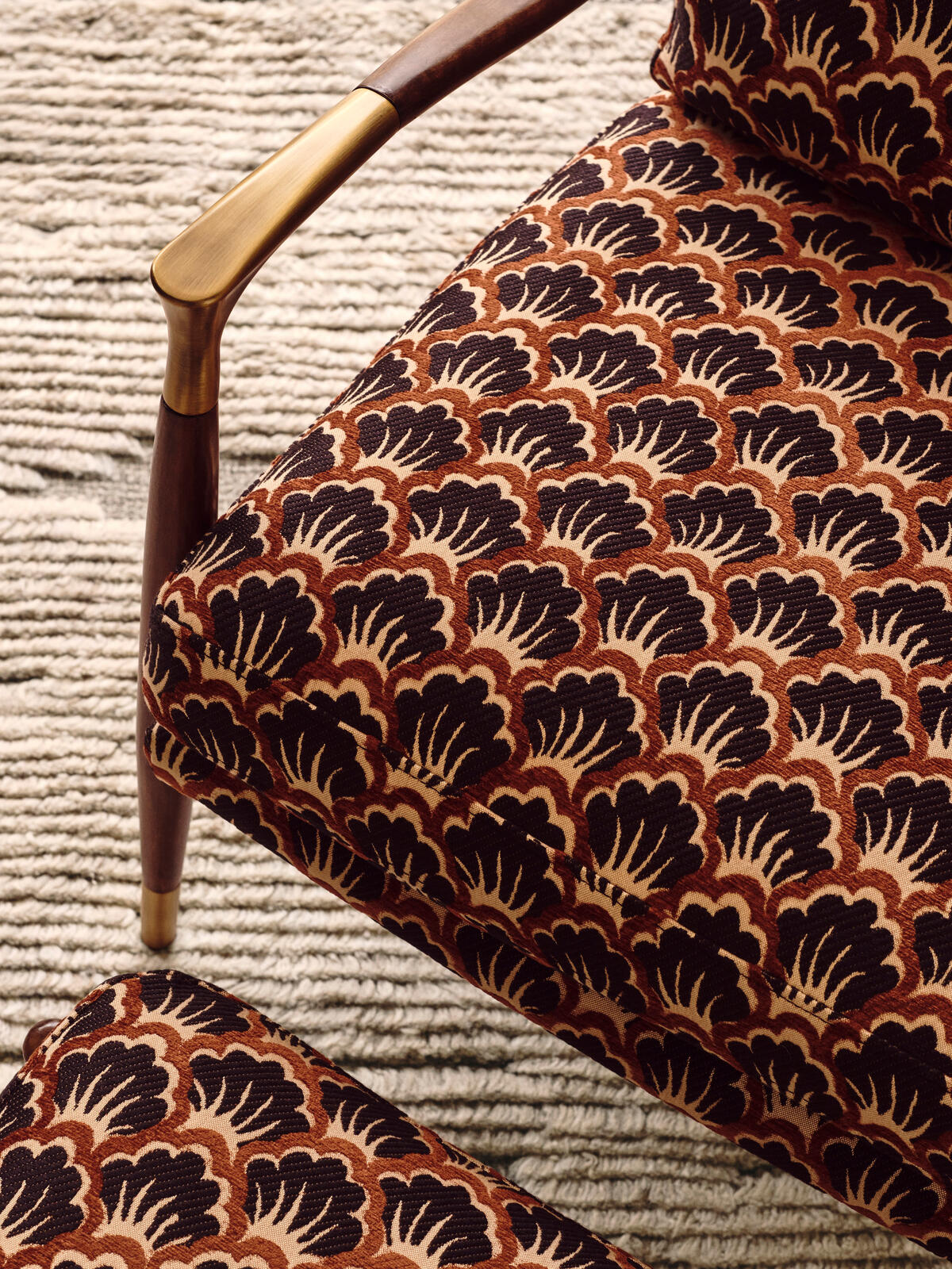 Theodore Armchair, Pierre Frey, Bosquet, US - Soho Home