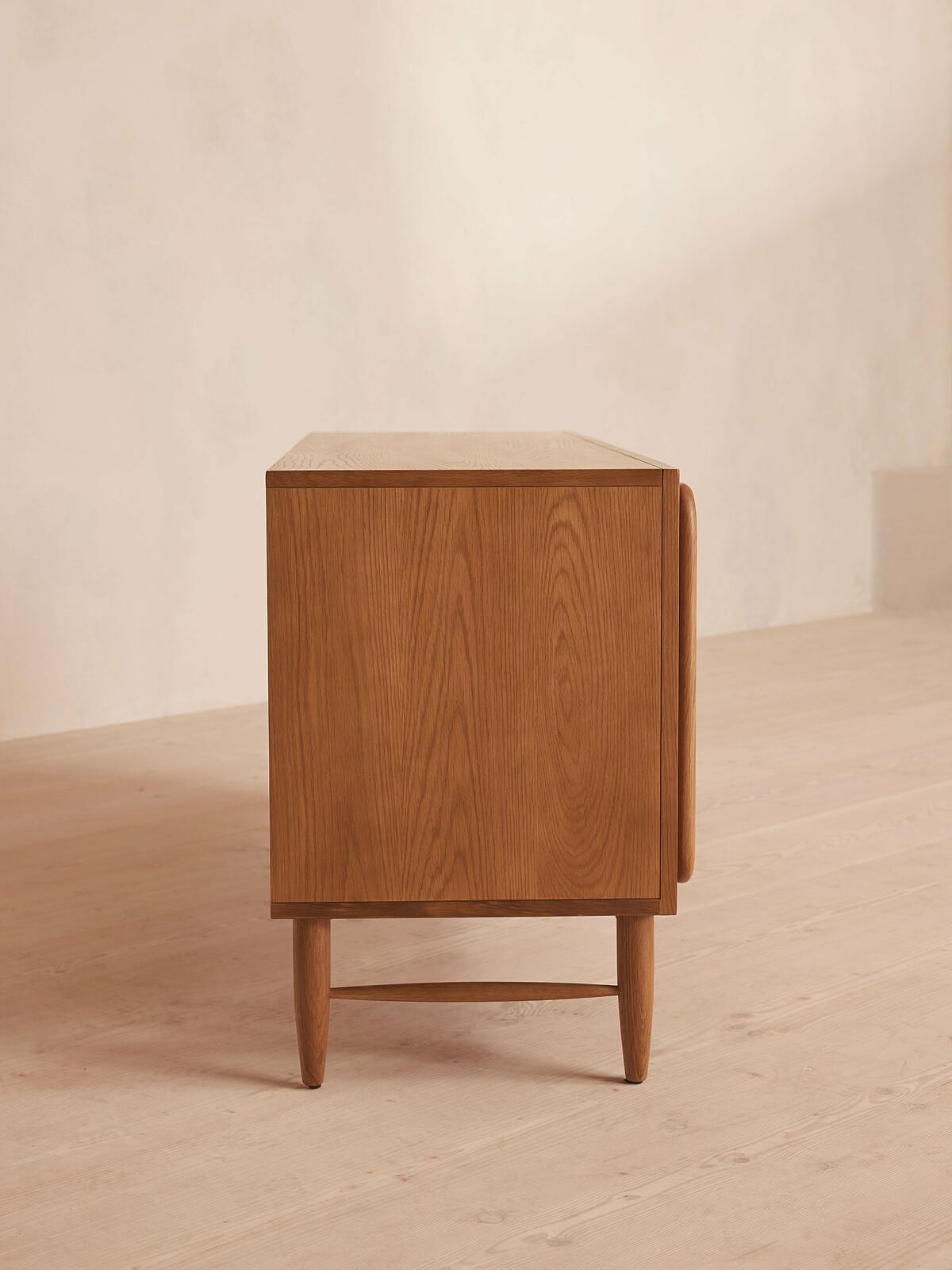 Oscar Cane & Oak Sideboard - Soho Home