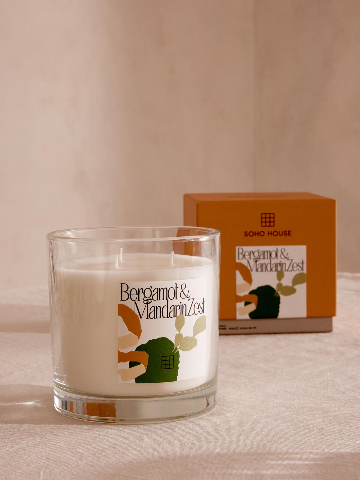 Limited Edition Bassett Bergamot & Mandarin Zest Candle, 650g - Soho Home