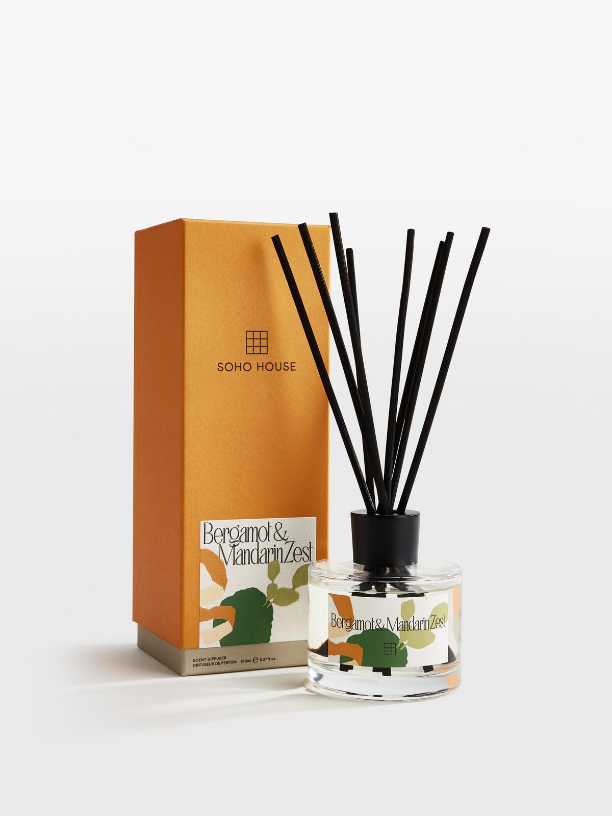 Limited Edition Bassett Bergamot & Mandarin Zest Diffuser, 150ml - Soho ...