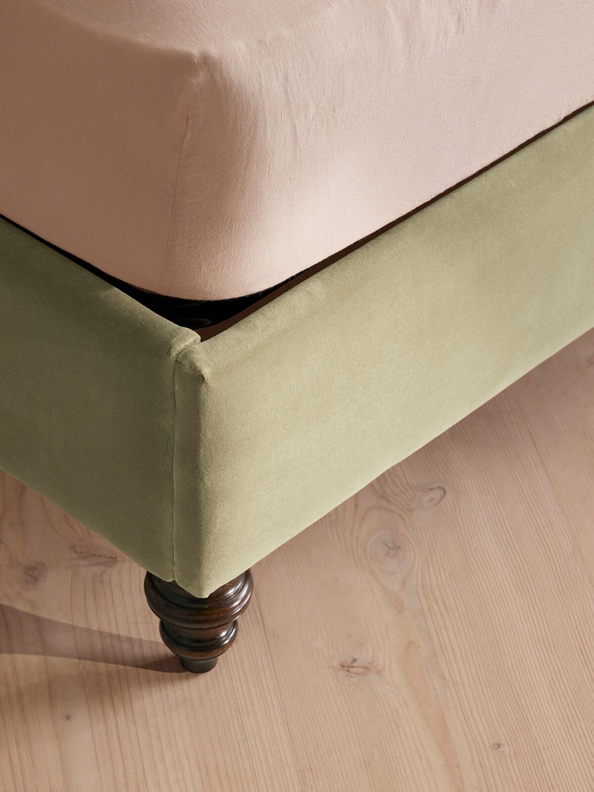 Rivas Bed, Emperor, Velvet Lichen - Soho Home