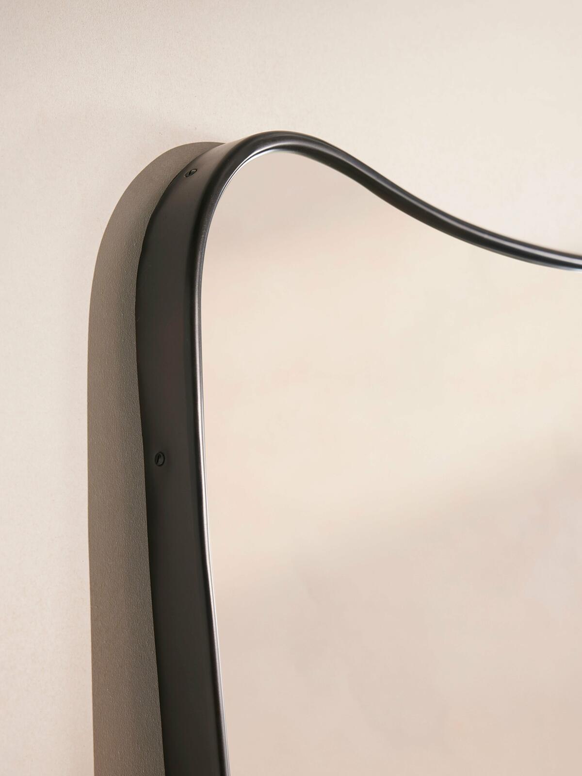 Cooper Mirror, Tall, Blackened Brass - Soho Home