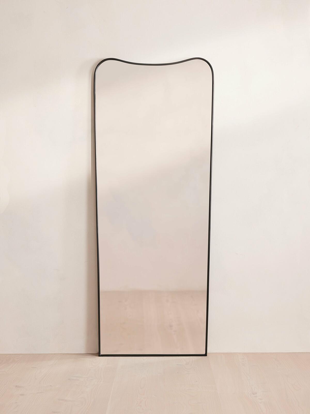 Cooper Mirror, Tall, Blackened Brass - Soho Home