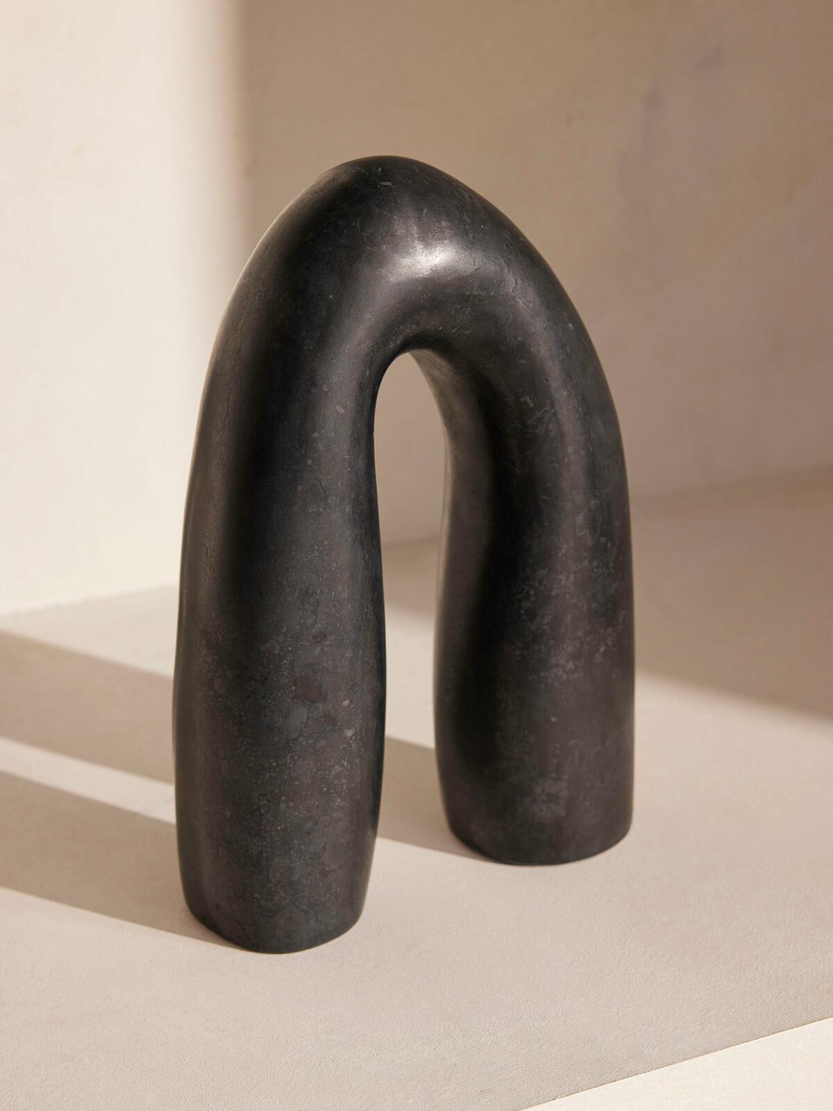 Anderson Marble Décor Arch, Black - Soho Home