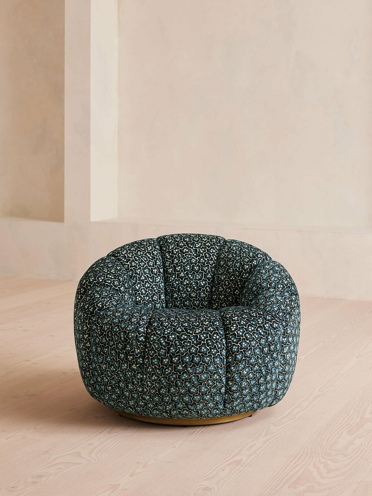 Garret Armchair, Pierre Frey, Nimpheas - Soho Home