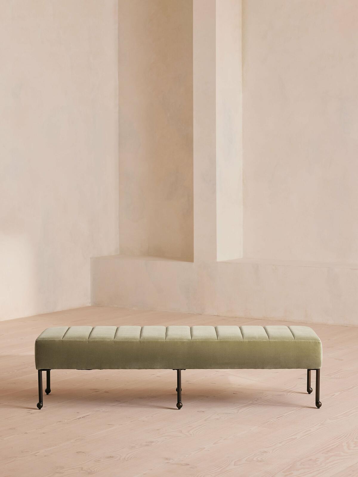 Poppy Bench, Velvet Lichen - Soho Home