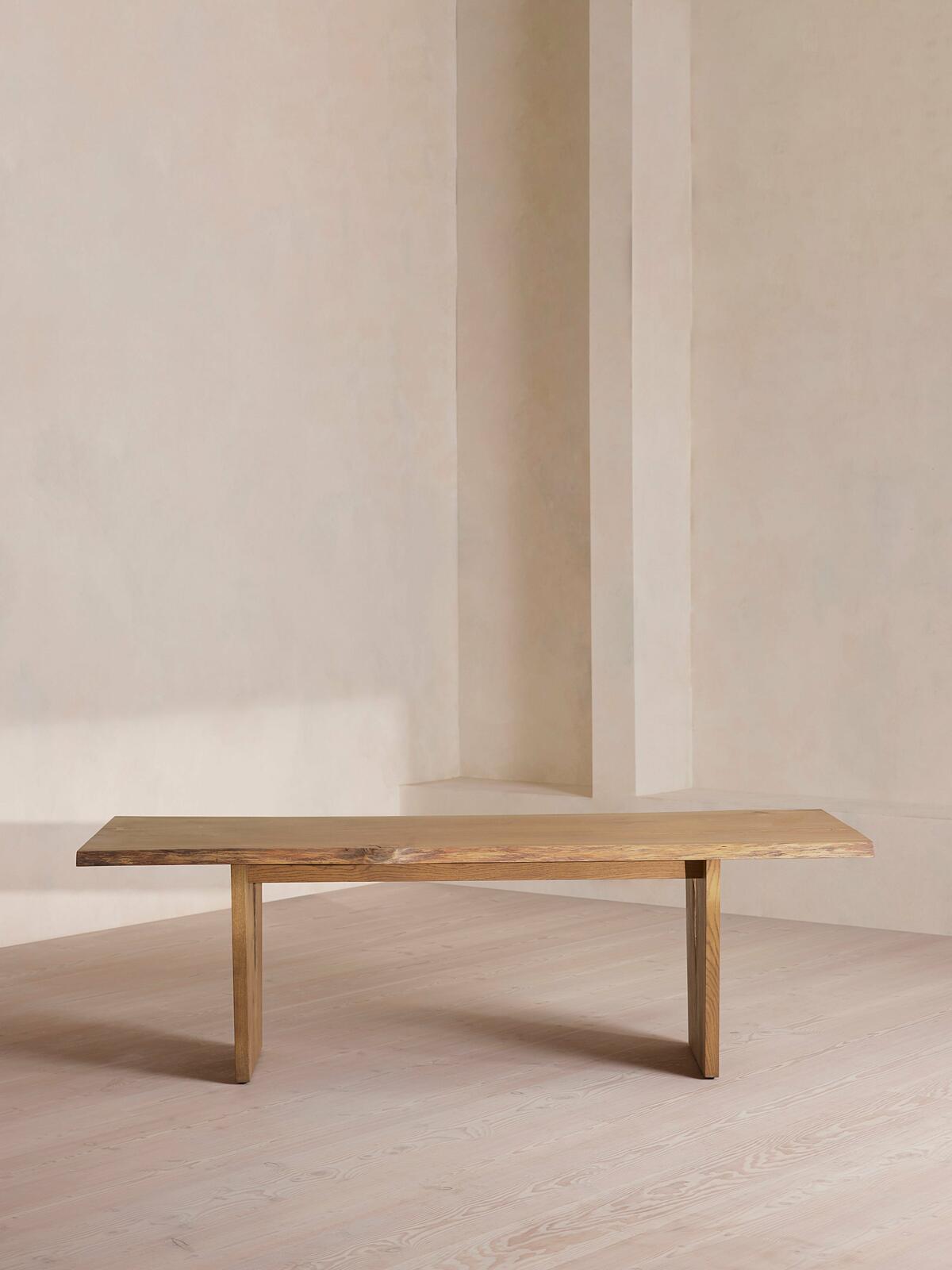 Calne Dining Table, Golden Oak, 240cm - Soho Home