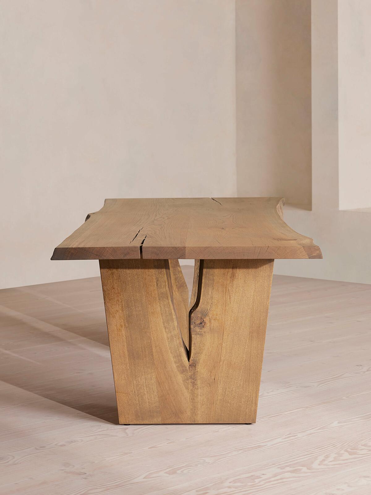 Calne Dining Table, Golden Oak, 240cm - Soho Home