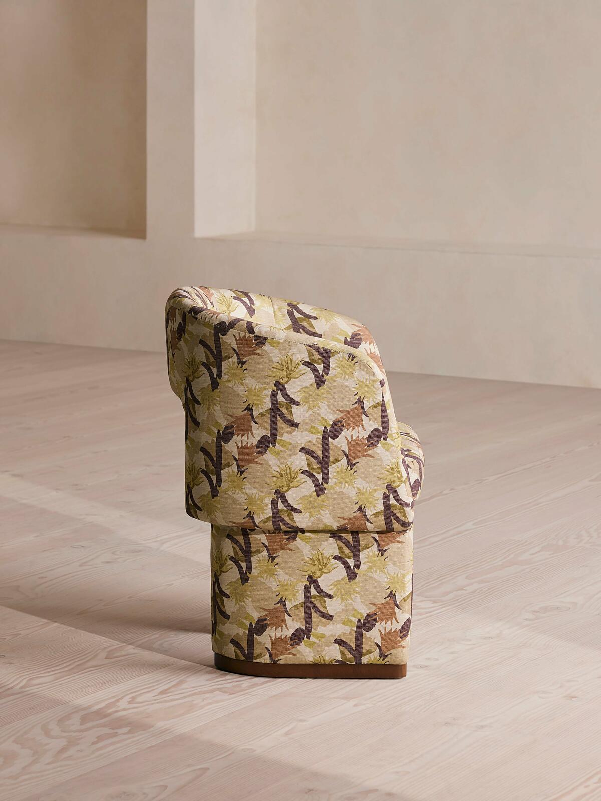 Morrell Outdoor Dining Chair, Cactus Floral, US - Soho Home