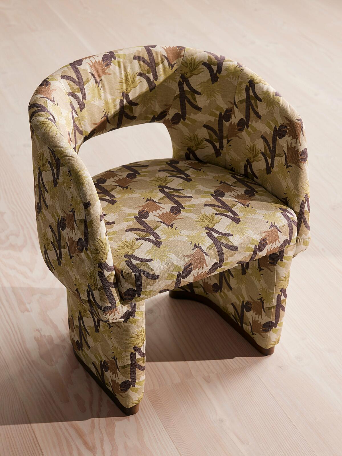 Morrell Outdoor Dining Chair, Cactus Floral, US - Soho Home