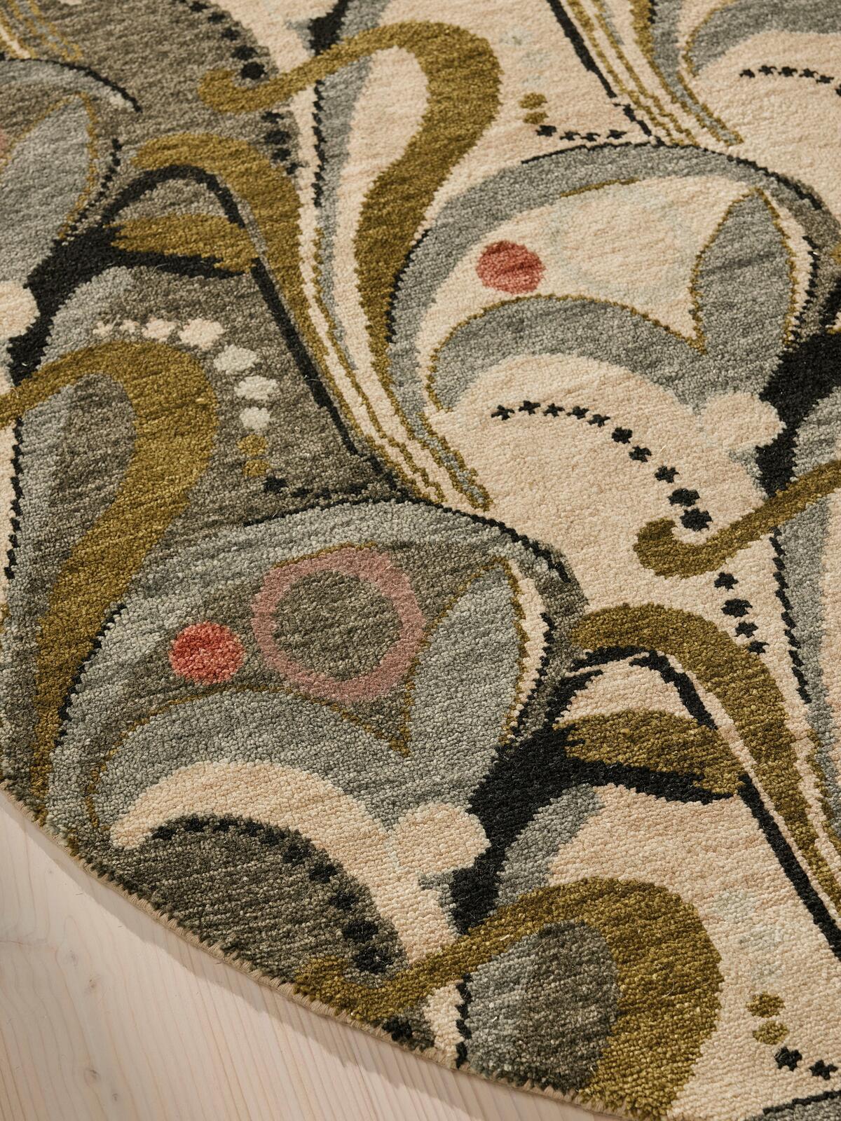 Obie Rug Multi, Round 200 x 200cm - Soho Home