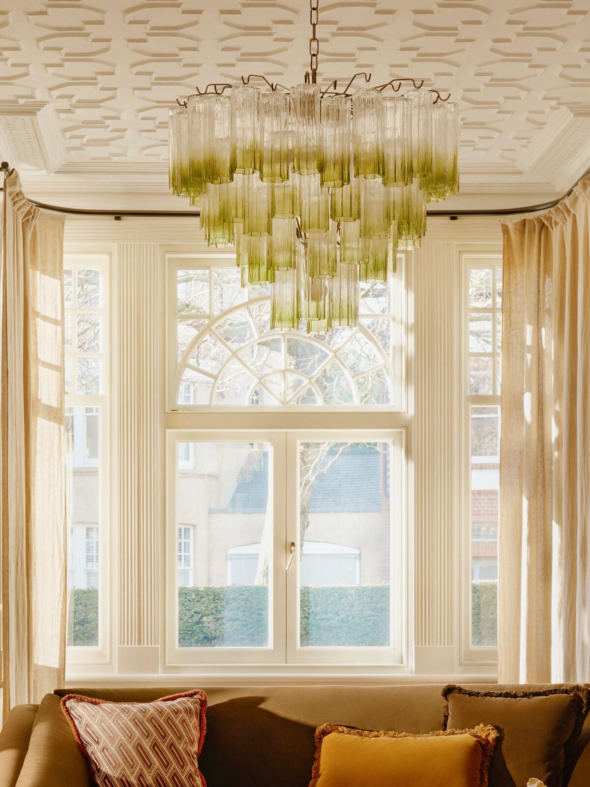 Chiara Chandelier, Green - Soho Home