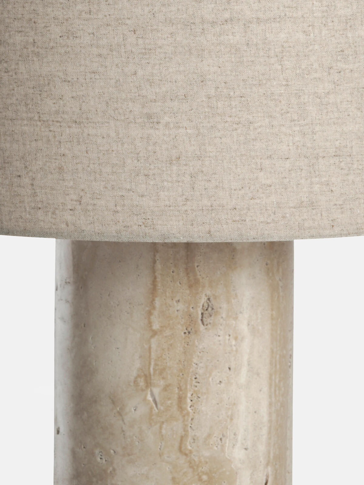 Remi Stone Table Lamp, Large - Soho Home